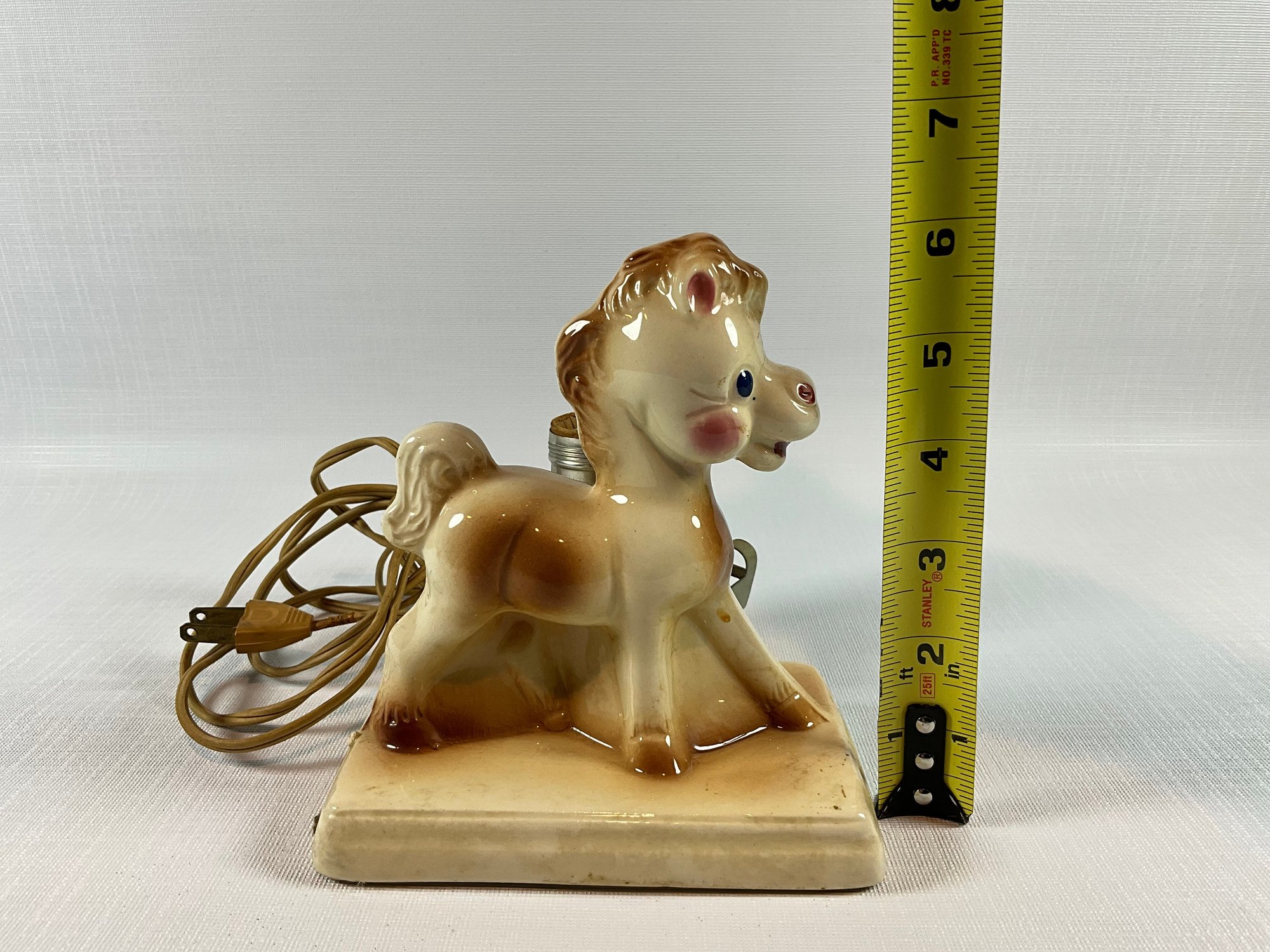 Vintage 1940s/1950s Remple Diamond Pottery Frisky Pony Horse 6-Inch ...