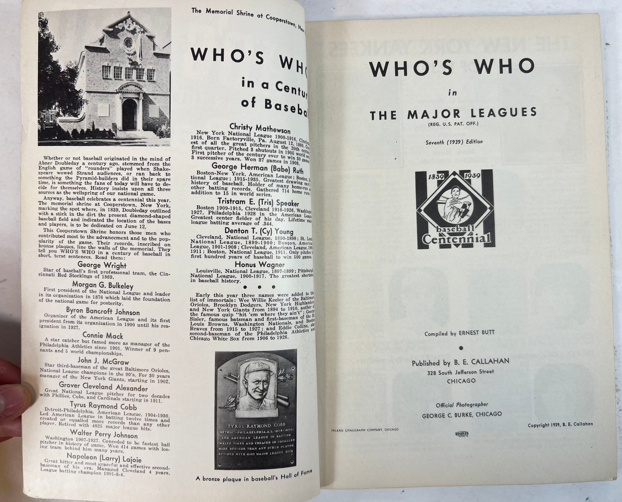 1939 Whos Who Baseball Booklet #2144476 | Auctionninja.com
