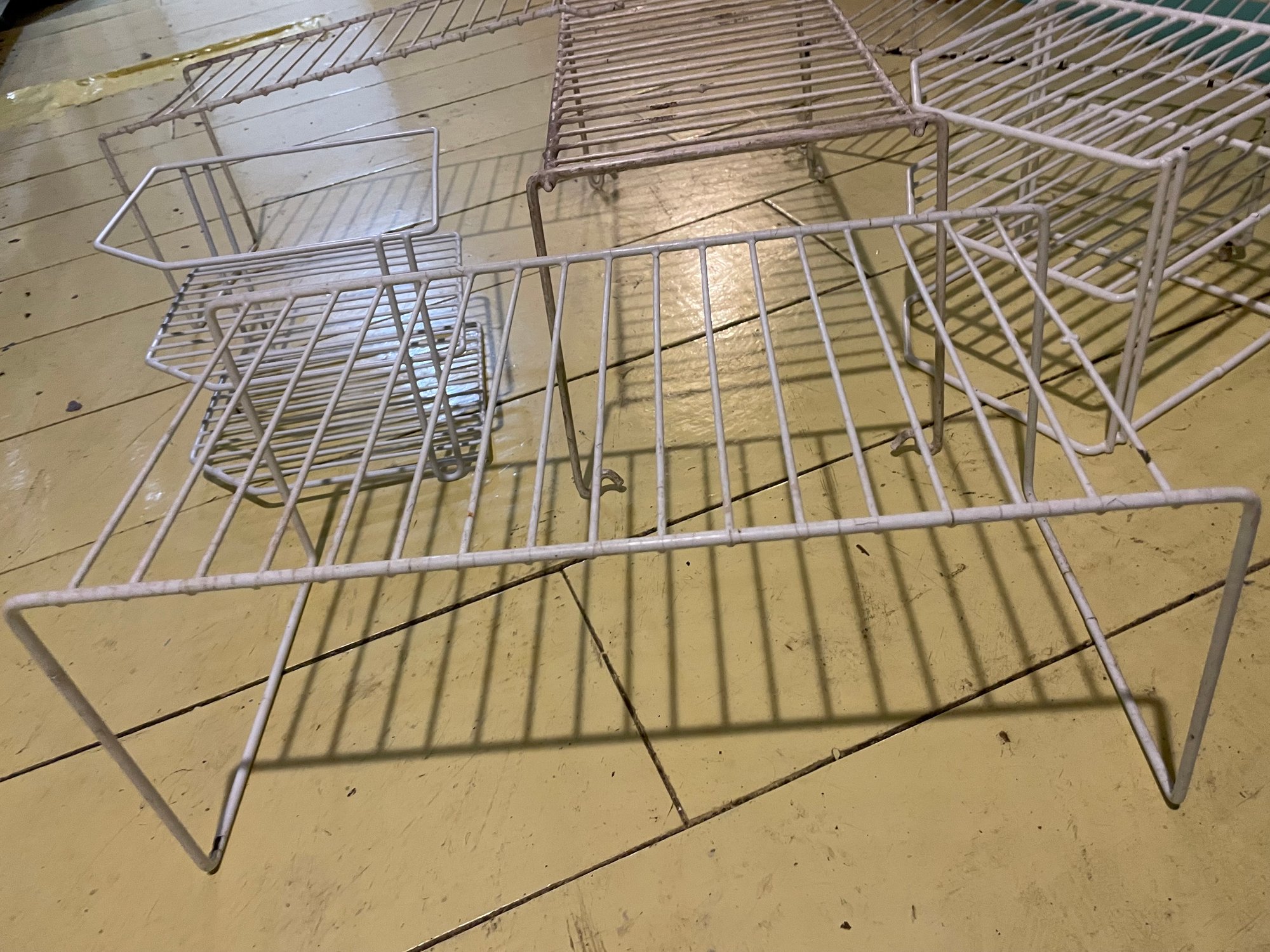 Wire Shelving Racks Grouping Of 6 #19419 | Auctionninja.com