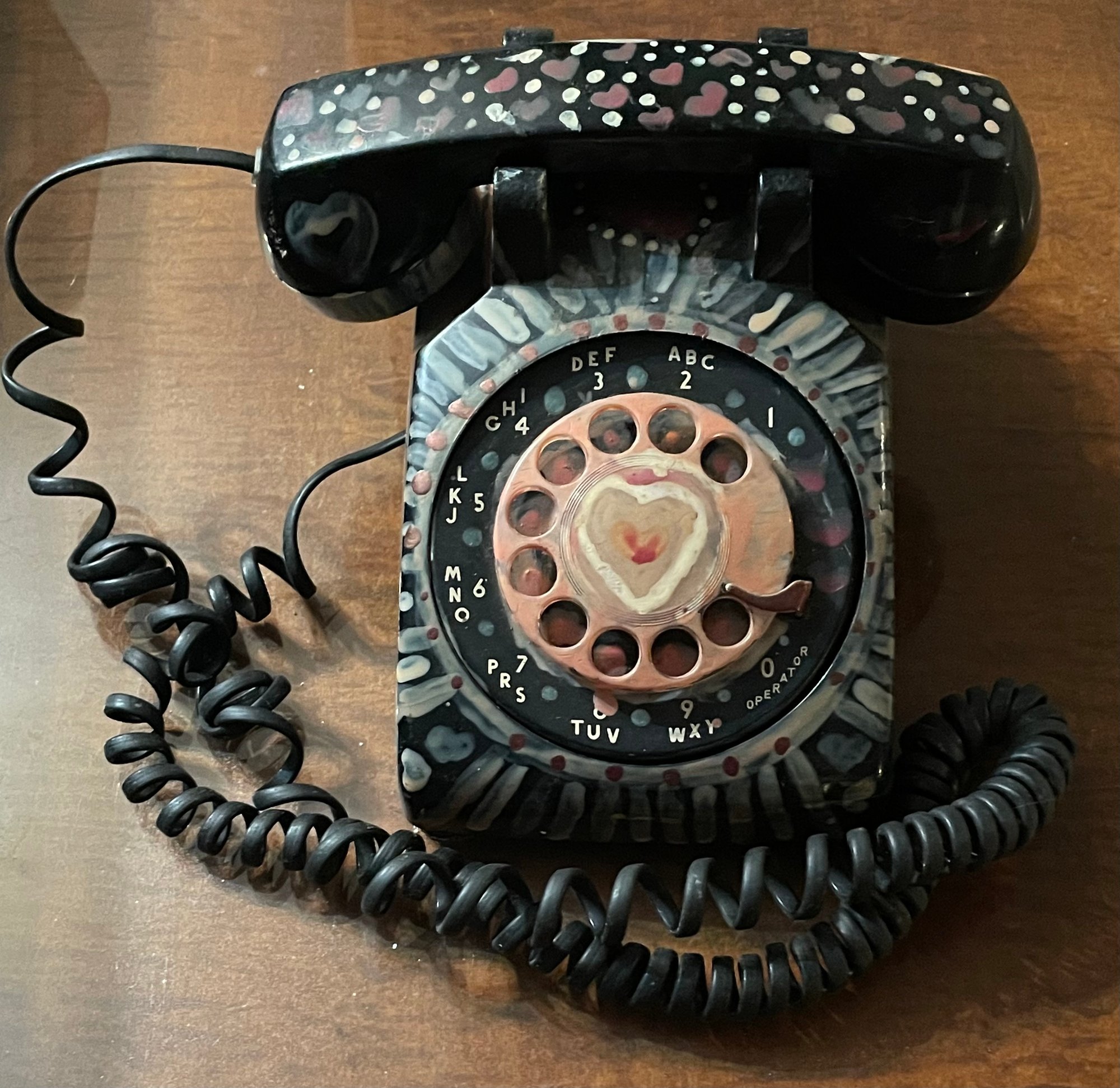 Bespoke Stage Prop Vintage Rotary Dial Phone #19411 | Auctionninja.com
