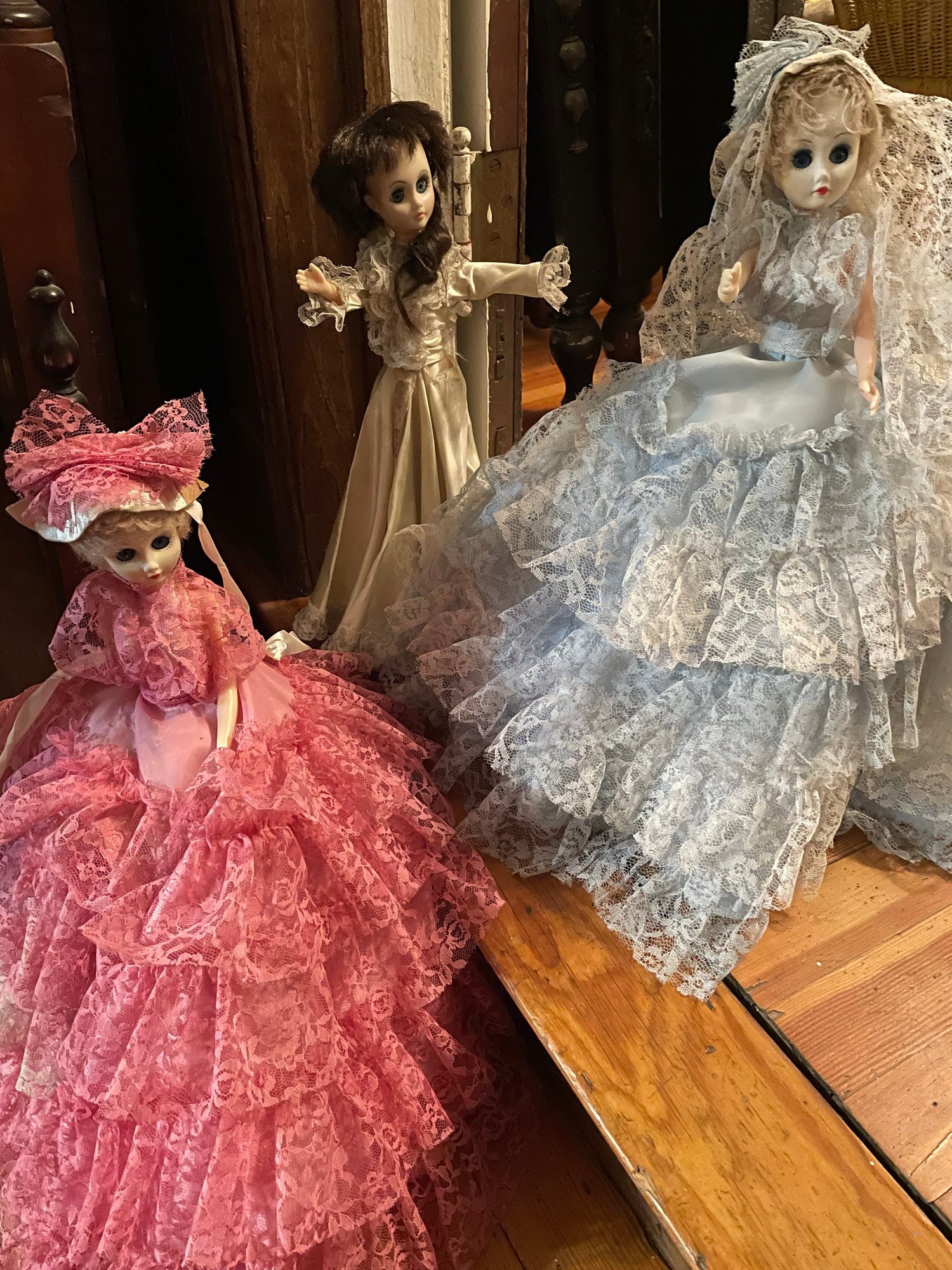 Trio Of Vintage Dolls #19391 | Auctionninja.com