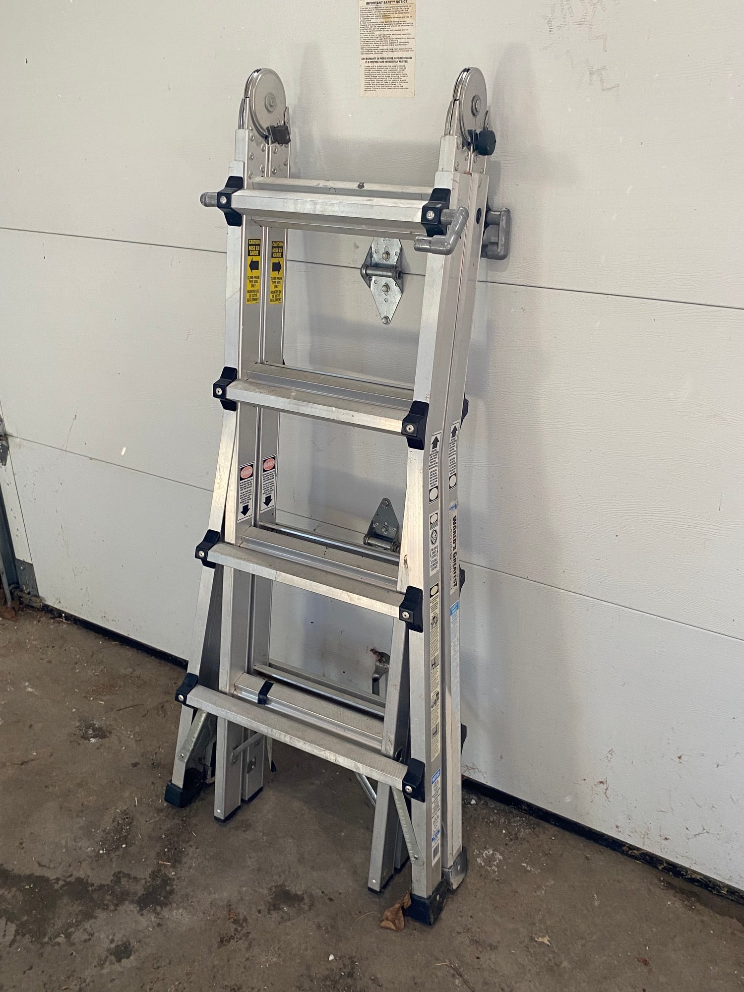 Worlds Greatest Cosco Metal Working Ladder #2038737 | Auctionninja.com