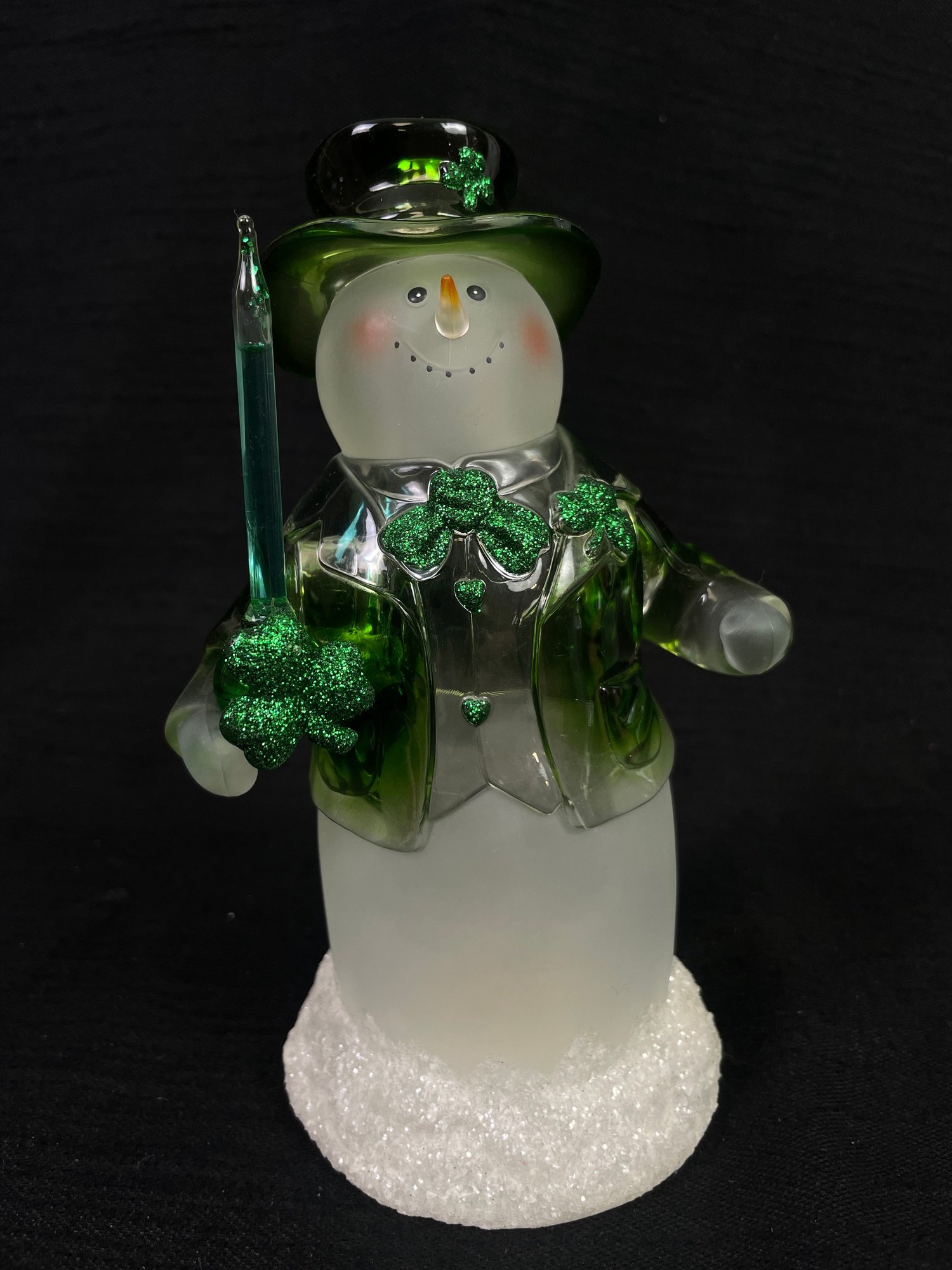 Light Up Snowman St Patricks Day Figurine 2 Of 2 #2180632 ...
