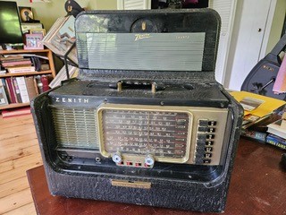 #74 - Vintage Zenith Trans Oceanic Multi Band Tube Radio: #2143246 ...