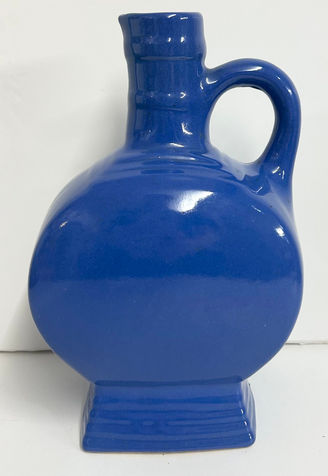 Vintage Mohawk Liqueur Blue Ceramic Decanter Bottle #1032 ...