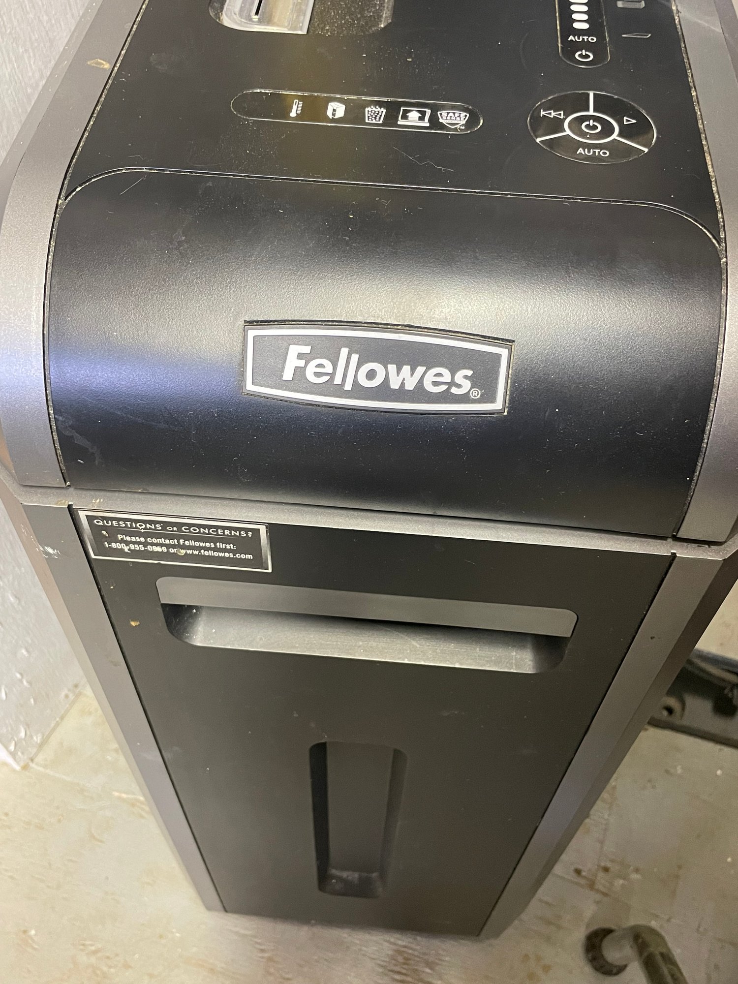 Fellowes 125 Ci Power Shred CrossCut Shredder #23973 | Auctionninja.com