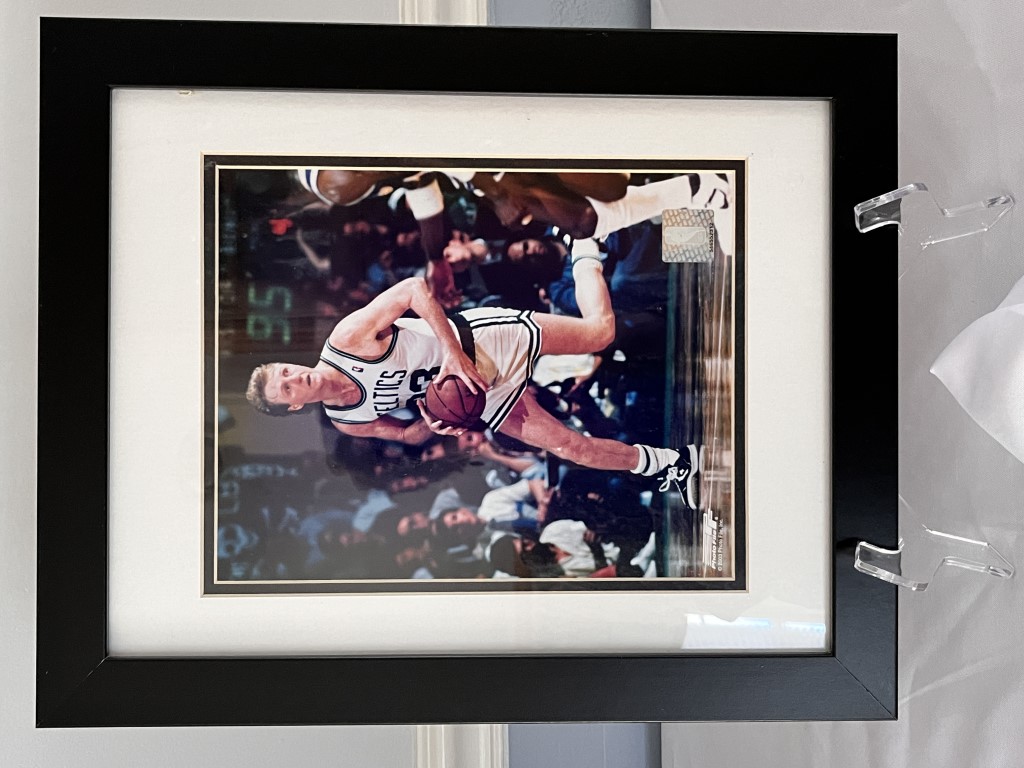 Larry Bird Framed Photograph With Hologram For Authenticity - S1 #11829 ...