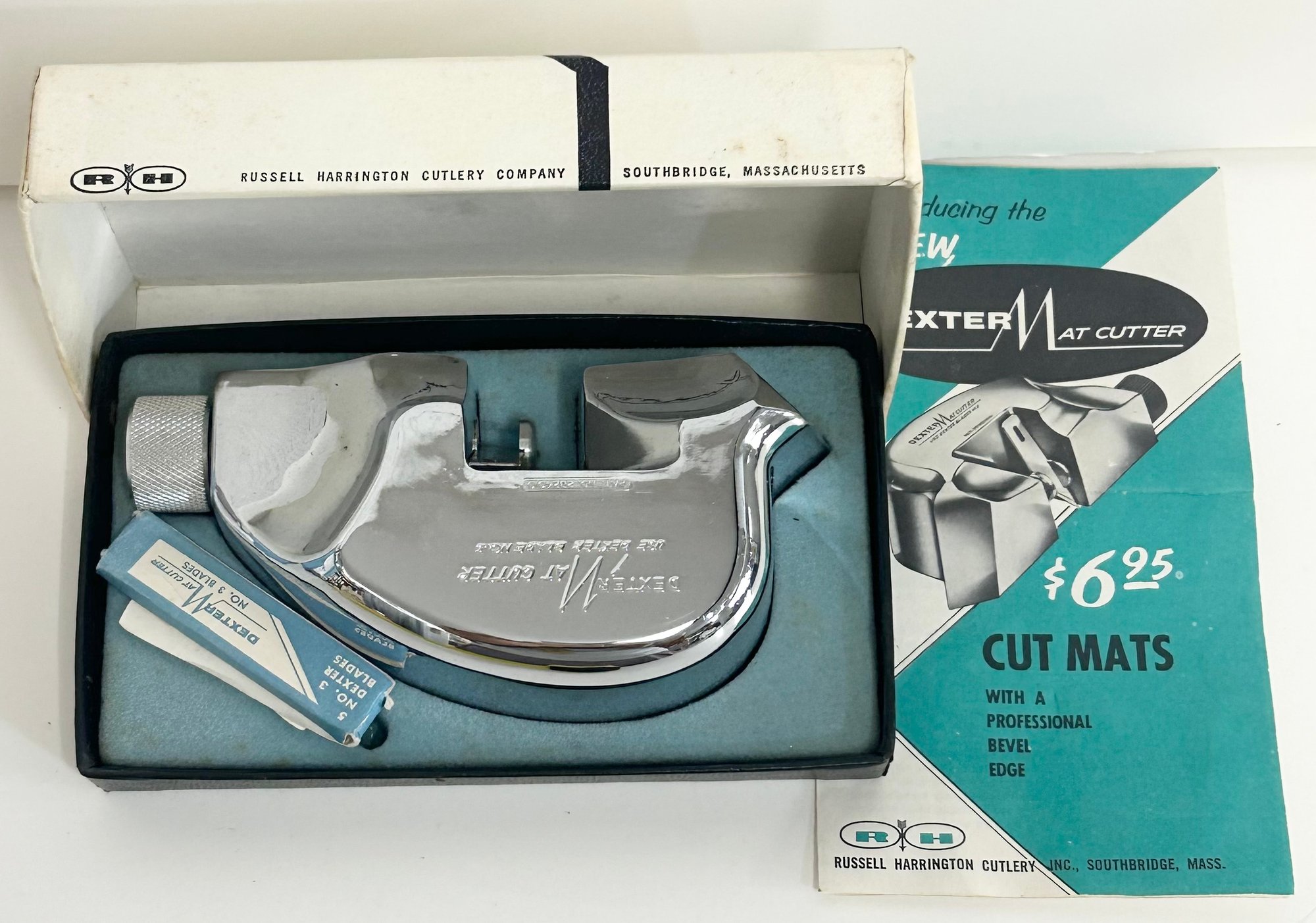 Vintage Dexter Mat Cutter In Original Box #1765 | Auctionninja.com