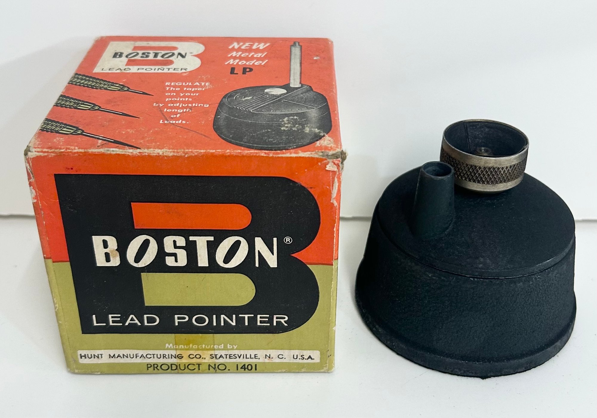 Vintage Boston Lead Pointer In Original Box #1767 | Auctionninja.com