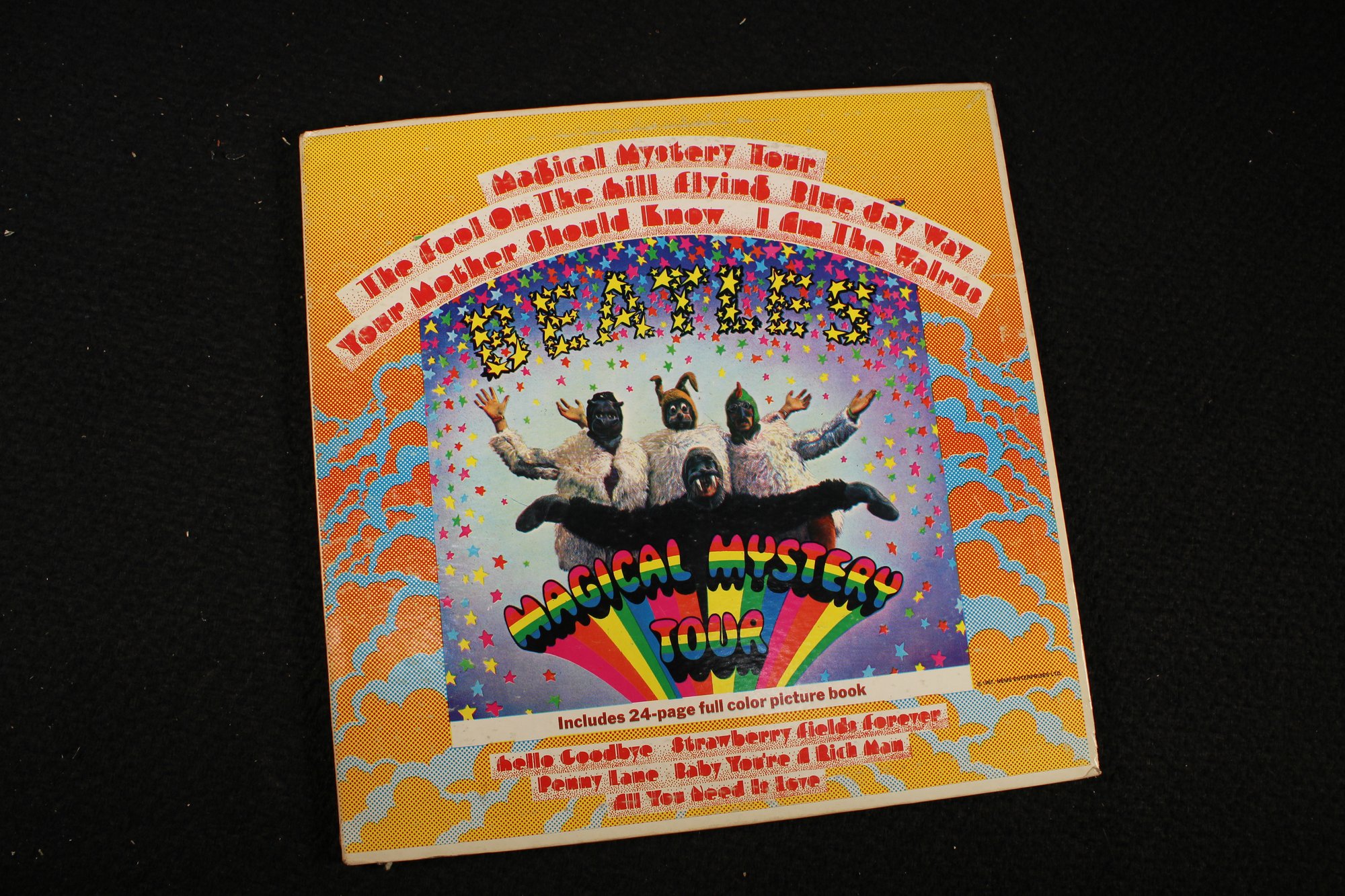 The Beatles Original Magical Mystery Tour Album On Capitol Records With ...