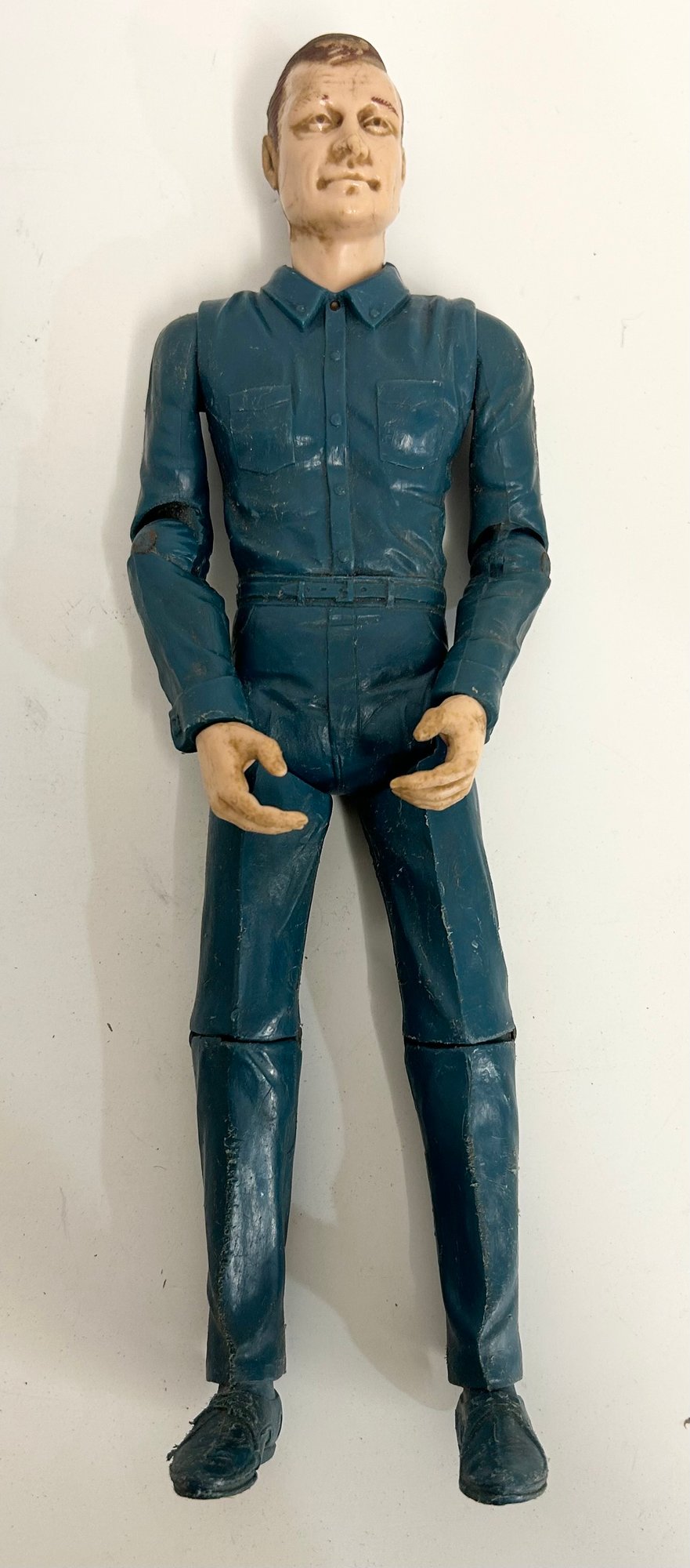 Vintage Marx Double Agent Mike Hazard 1960s 12 Inch Figure #1824 ...