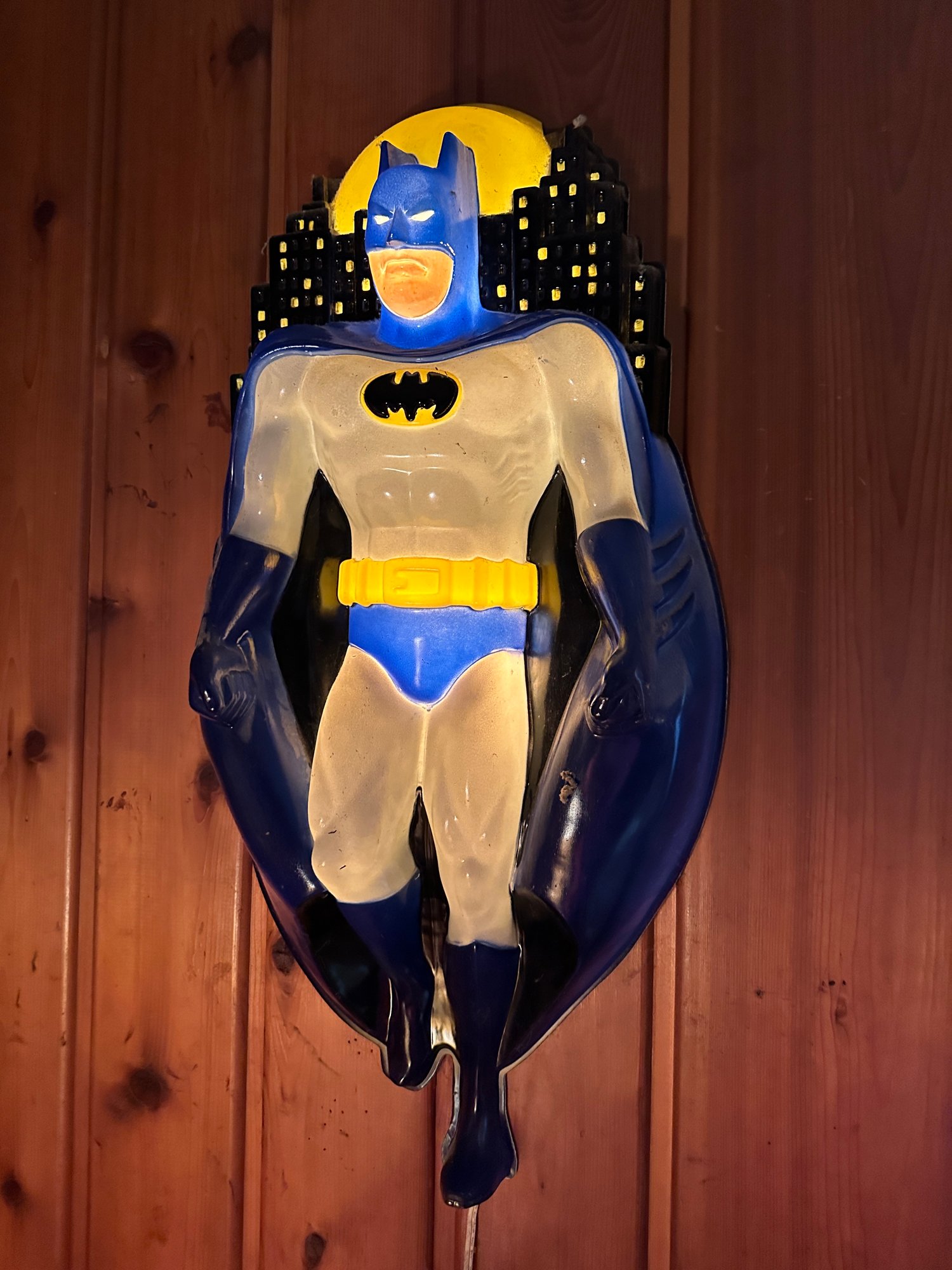 Fabulous Vintage Batman Light - Works By Headlites Collectibles New ...