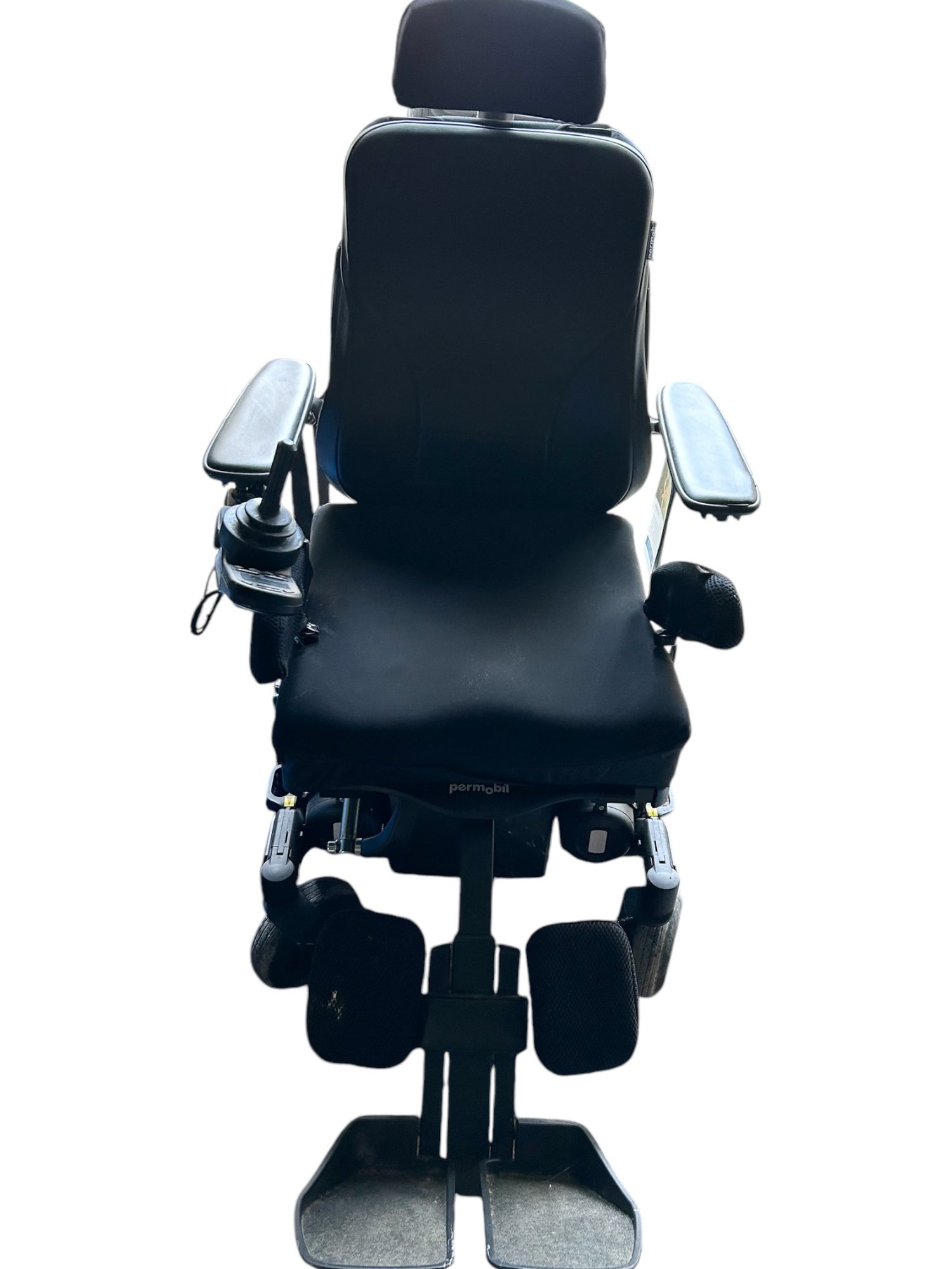 NuMotion Permobil Black Electric Wheelchair With Joystick & Battery ...
