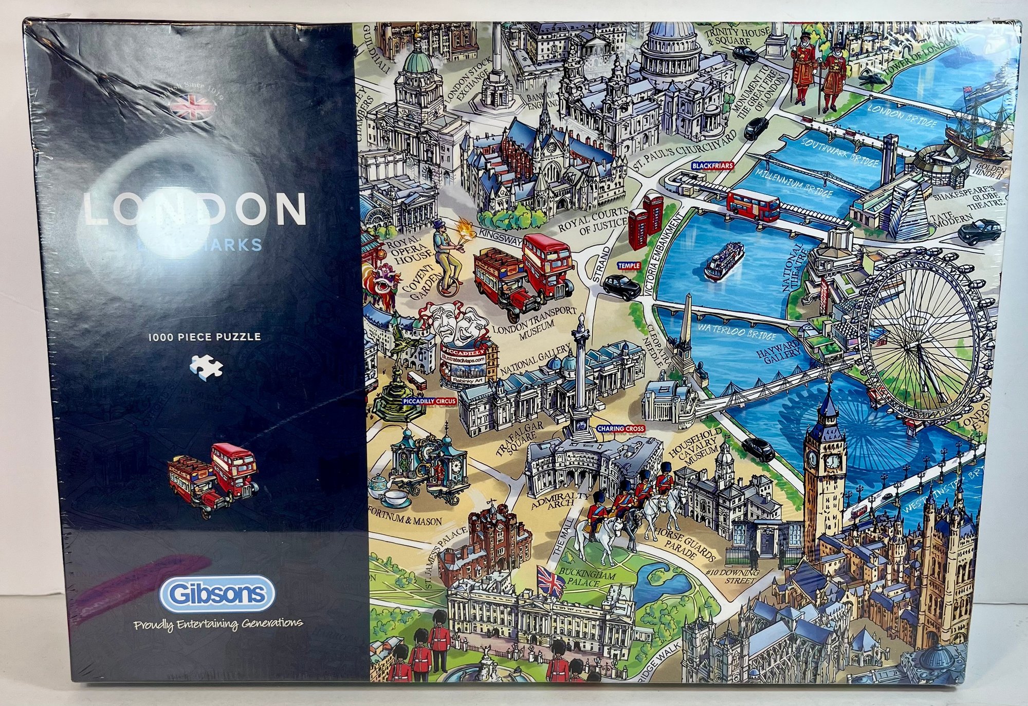 SEALED Gibsons London Landmarks 1000 Piece Puzzle #2146420 ...