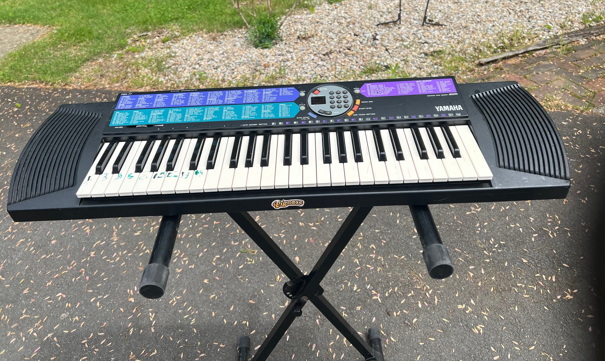 Yamaha Advanced Memory Keyboard. #2115749 | Auctionninja.com