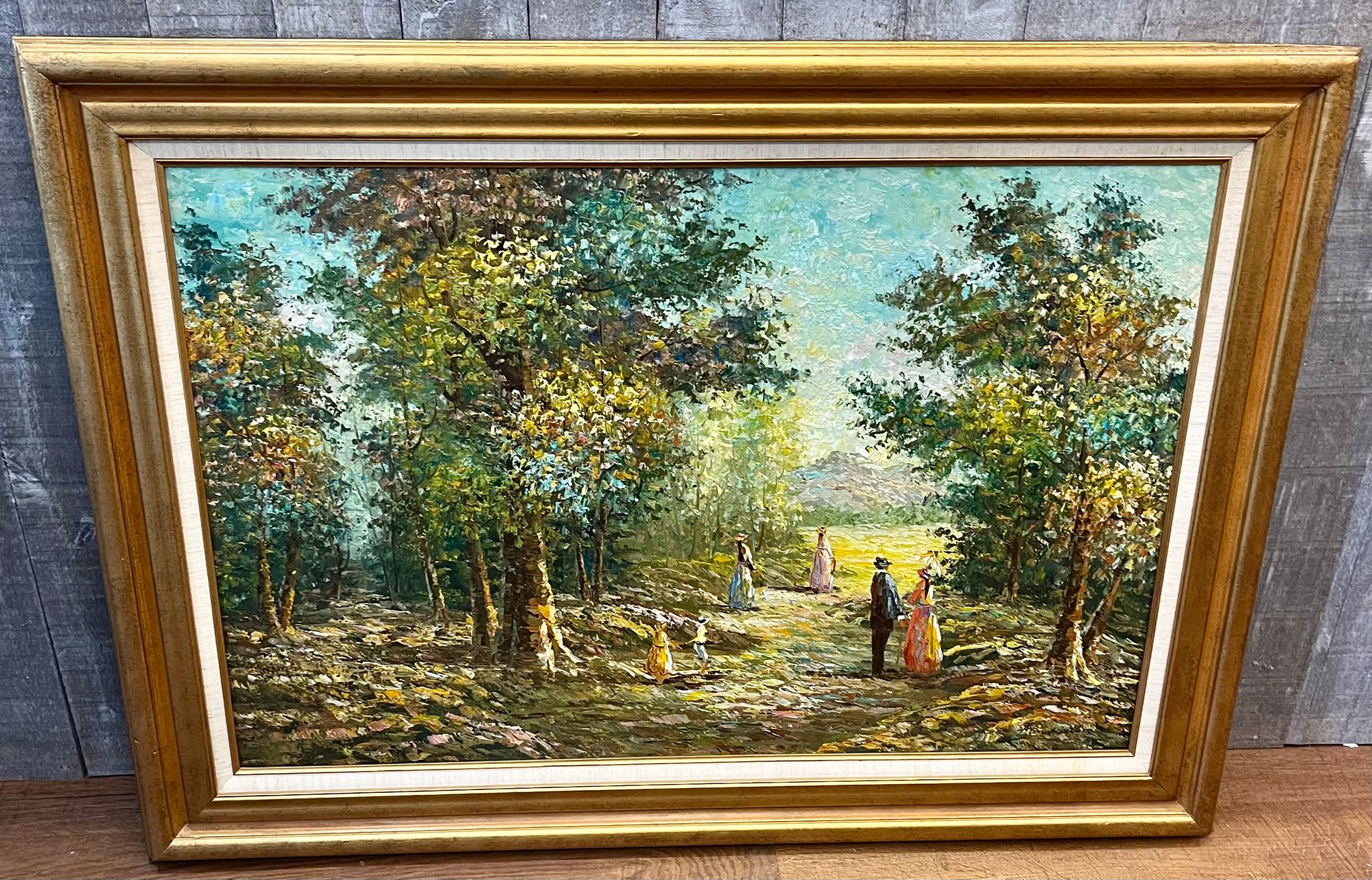 Gorgeous Alen Walters Oil On Canvas #13478 | Auctionninja.com