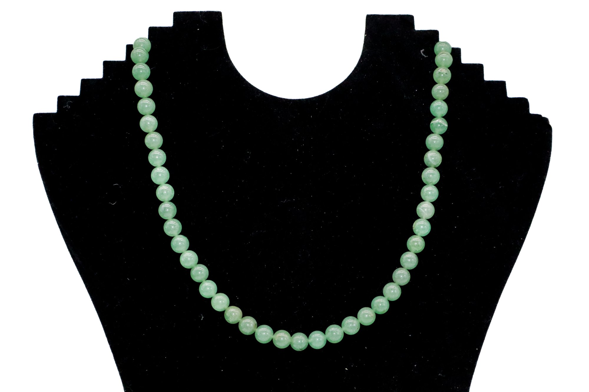 Beautiful Jade Beads Necklace #19964 | Auctionninja.com