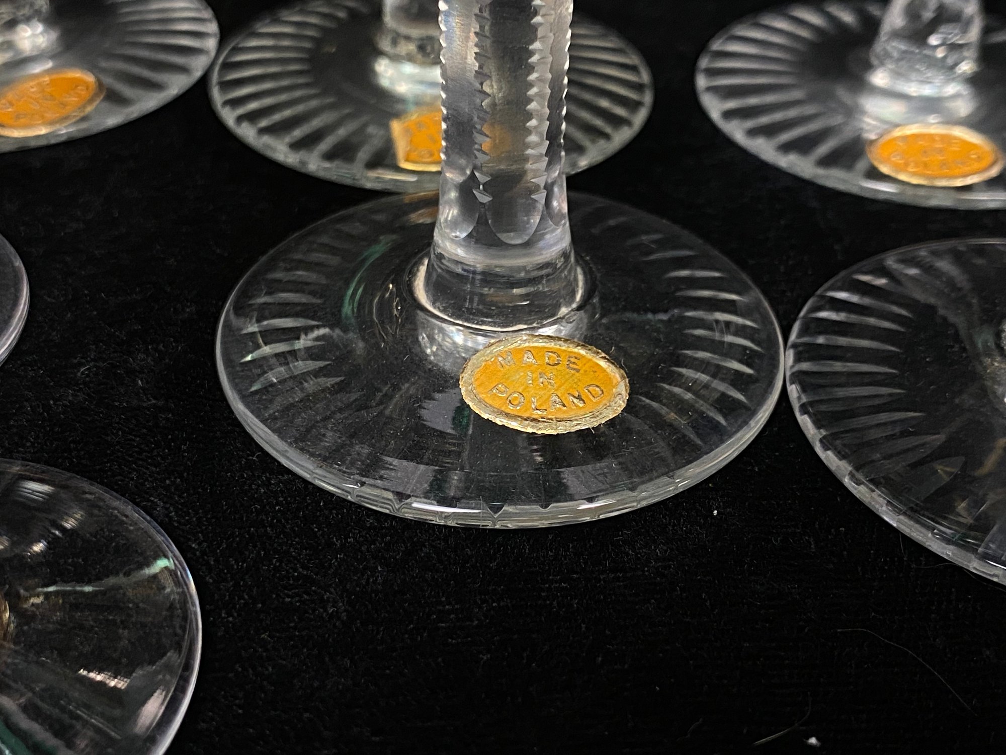 Vintage Nachtmann Colorful Crystal Glass Cup Collection #2131137 ...