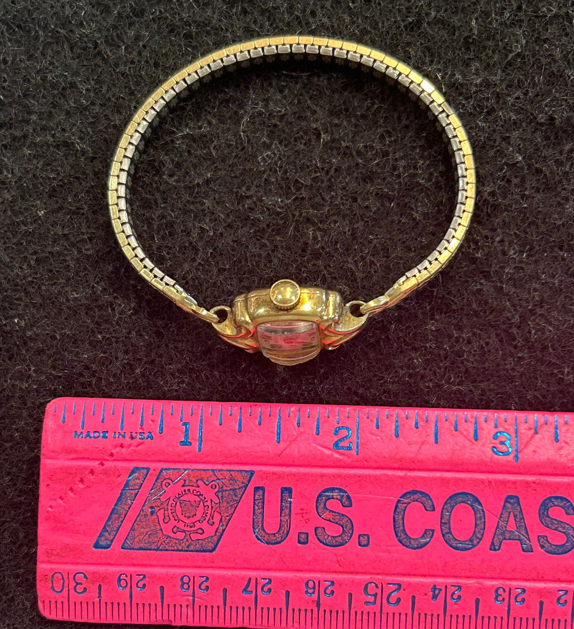 Vintage Hamilton 14K Gold Filled Bezel Ladies Watch #2230123 ...