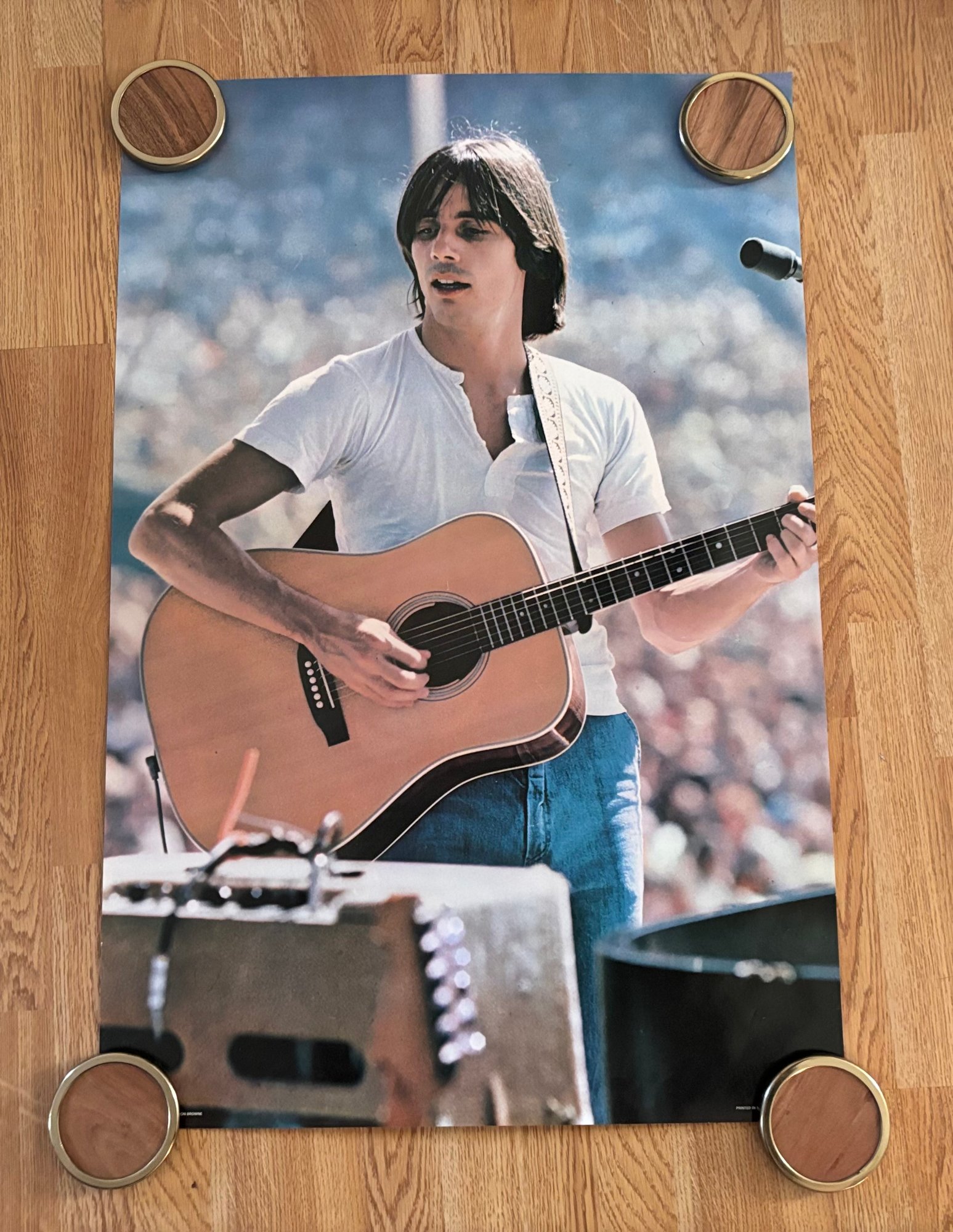 Rare Original & Authentic 1980 Jackson Browne Rock Poster #2039714 ...
