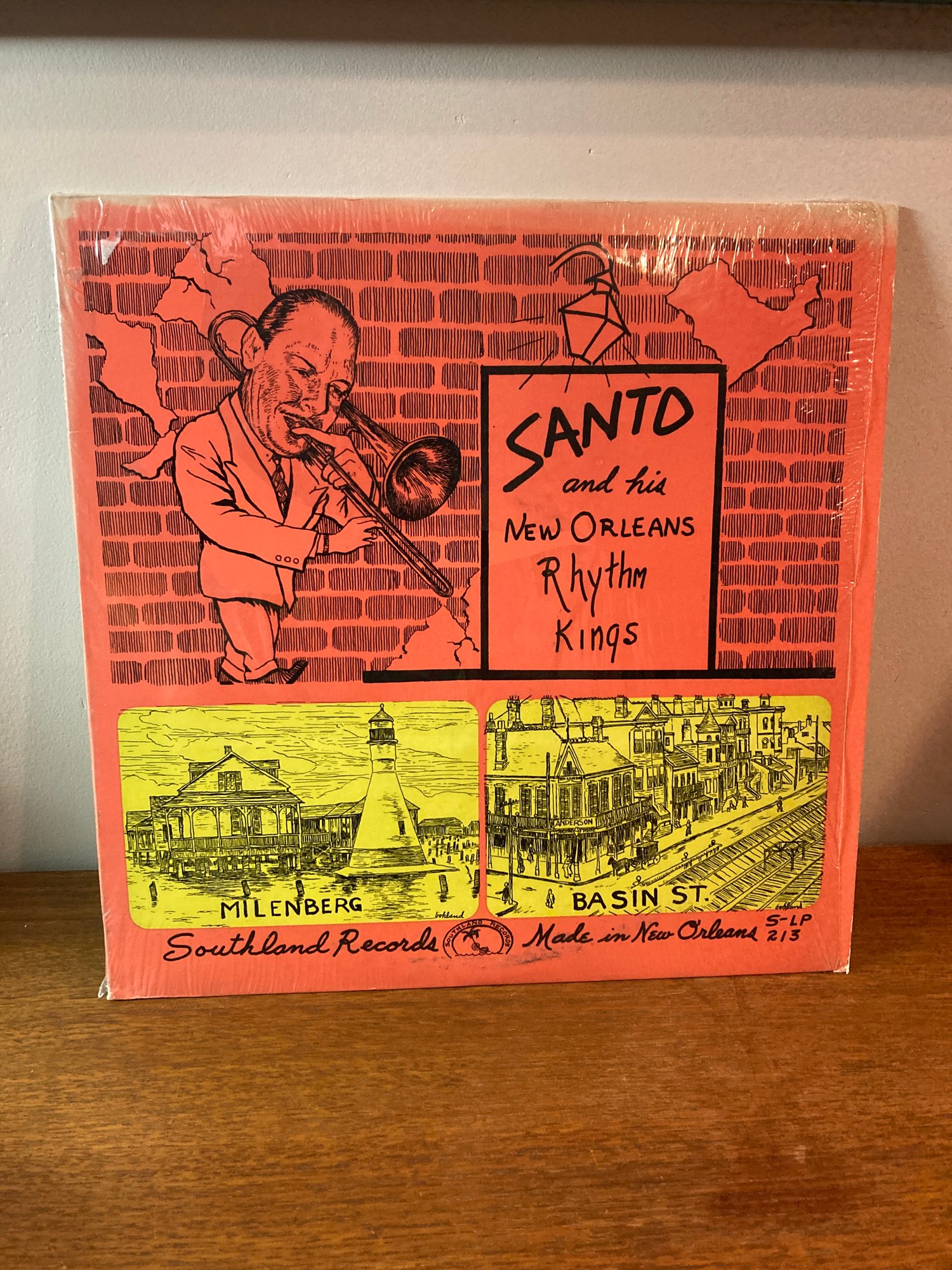 Santo And His New Orleans Rhythm Kings Lp Record #12861 | Auctionninja.com