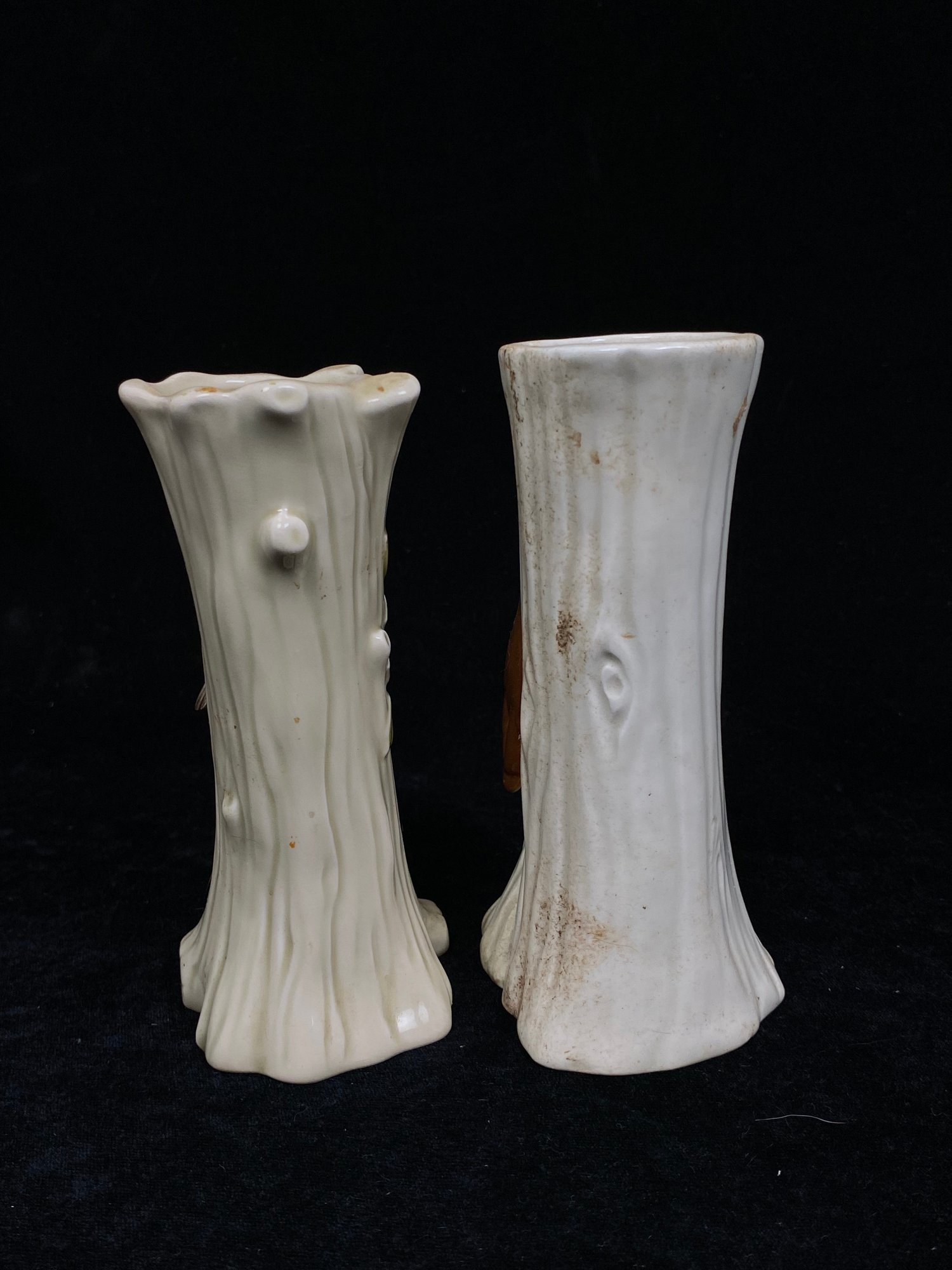 Matching Owl Pottery Vase Pair #2233842 | Auctionninja.com
