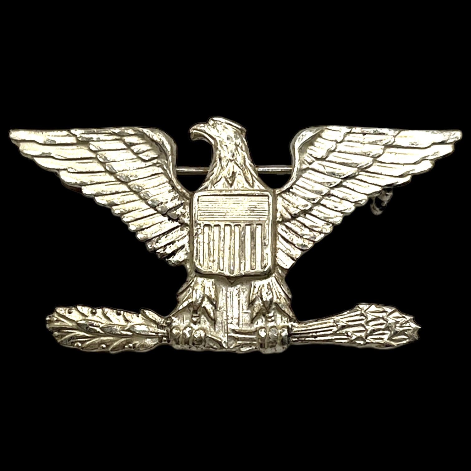 Vintage Sterling Silver United States Colonel Rank Pin #23671 ...