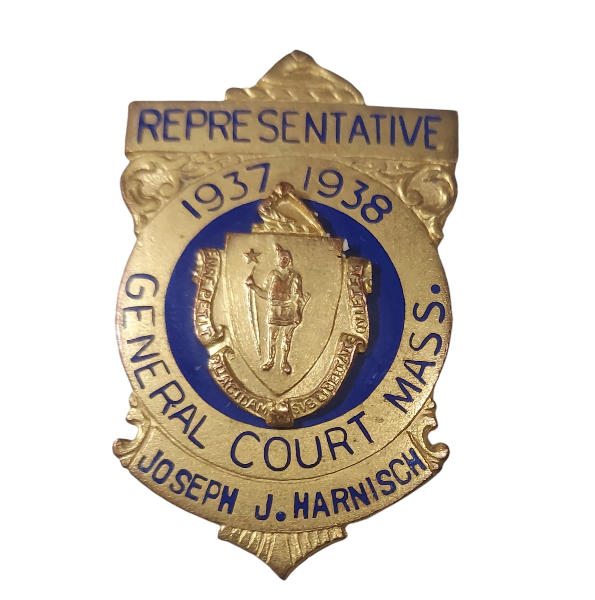 Vintage Obsolete 1937-38 Massachusetts General Court Representative ...