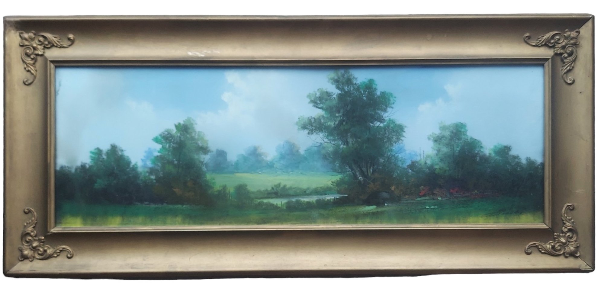 Listed American Artist William Henry Chandler (1854 1928)large Antique ...