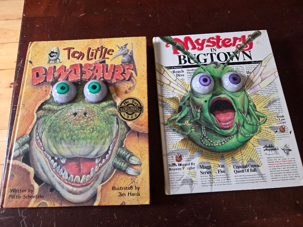 Pair Of Eyeball Animation Hardcover Children's Books So Much Fun ...