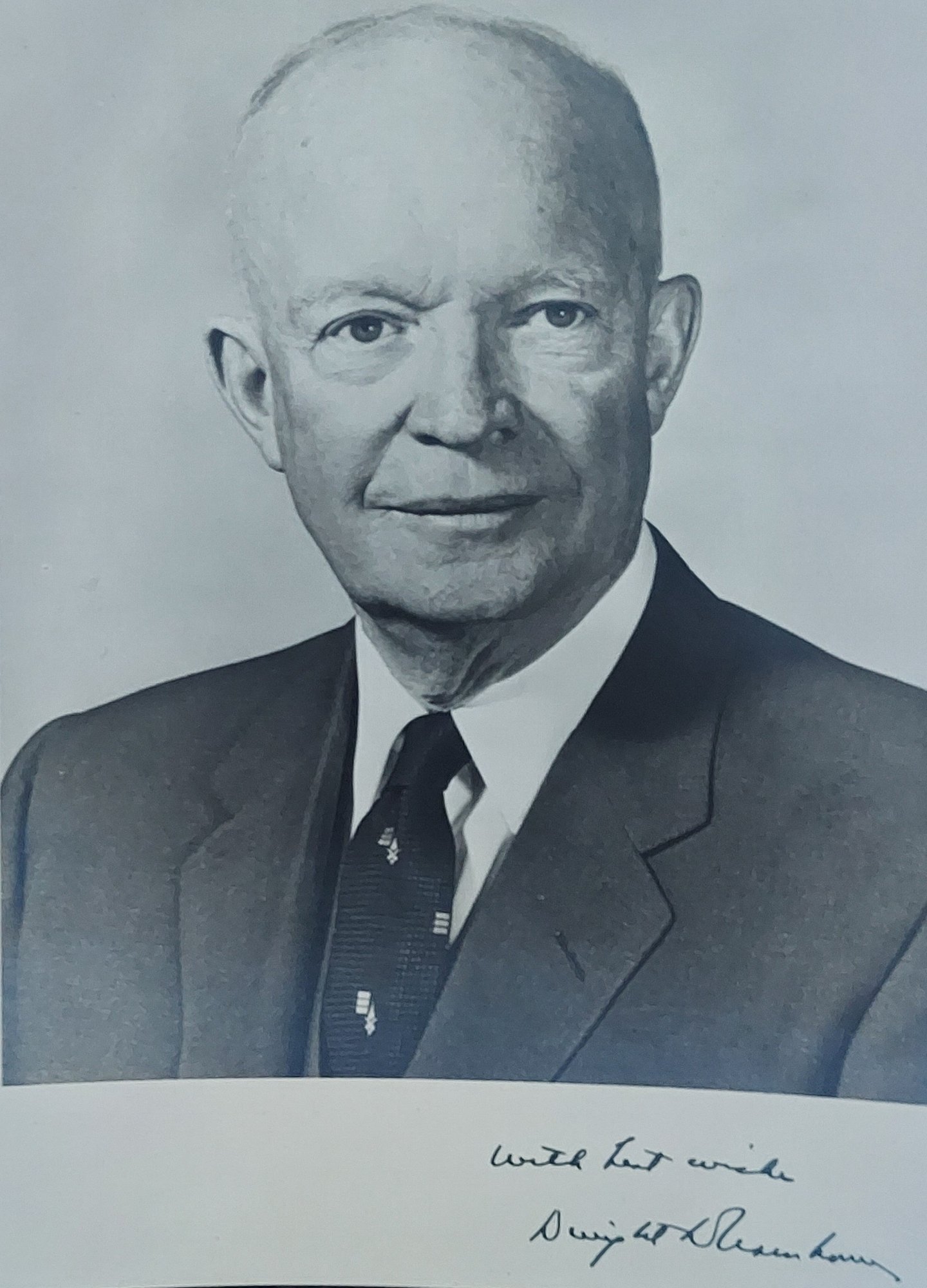 Dwight D. Eisenhower 34th President Of The United States Signed ...