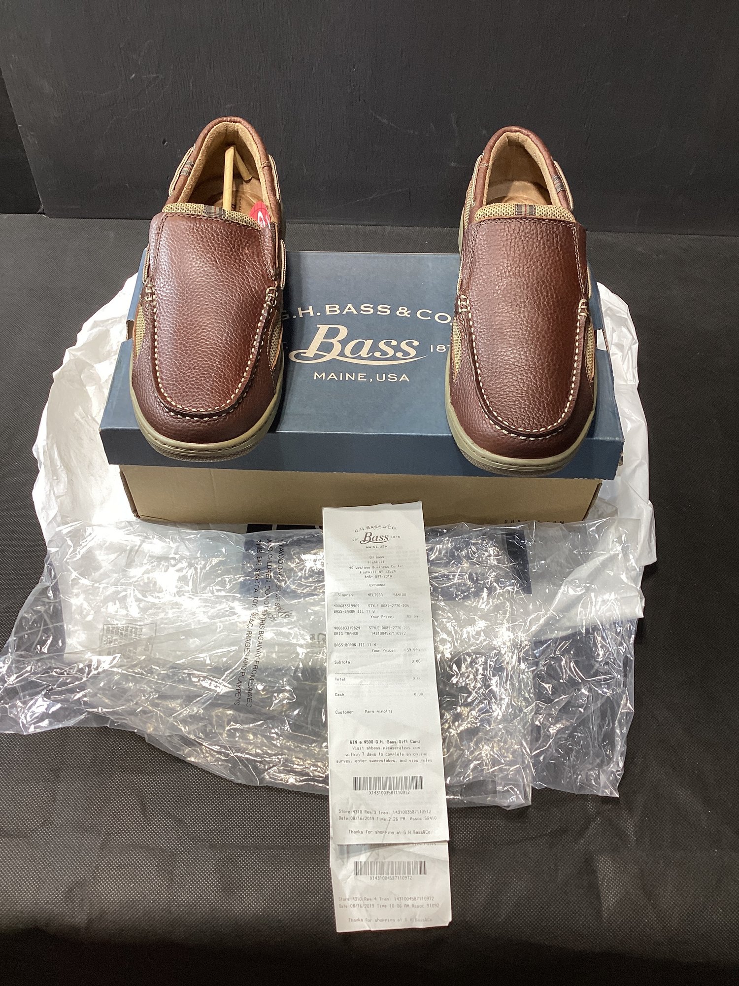 New Never Worn Bass Shoes Size 11 In Great Shape #5637 | Auctionninja.com