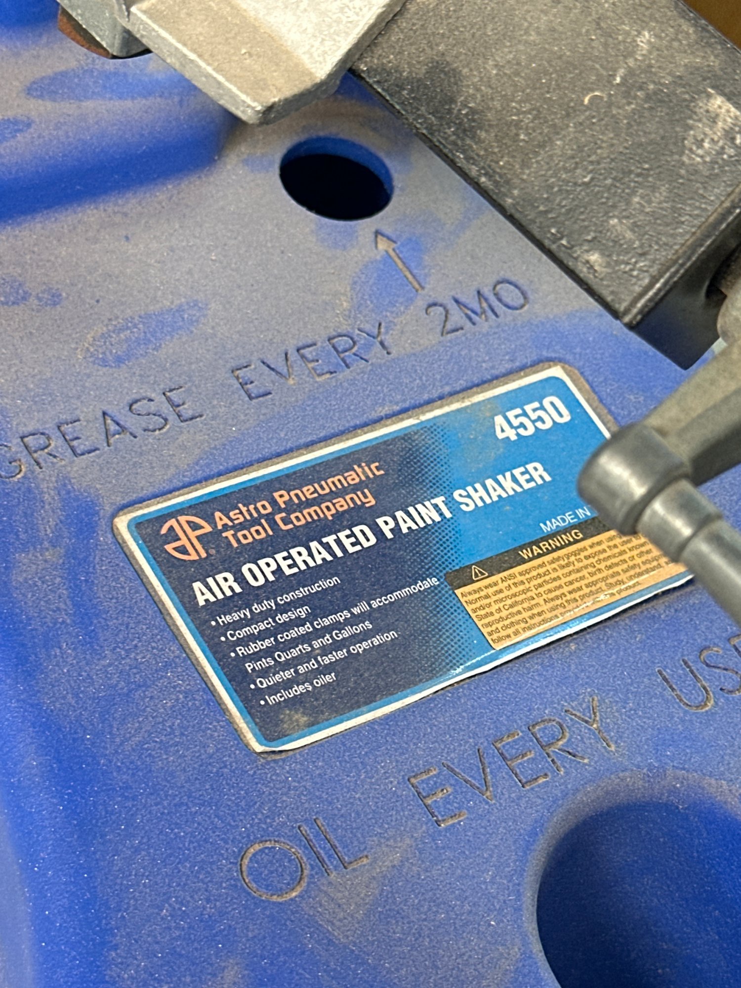 Astro Pneumatic Paint Shaker #2029926 | Auctionninja.com