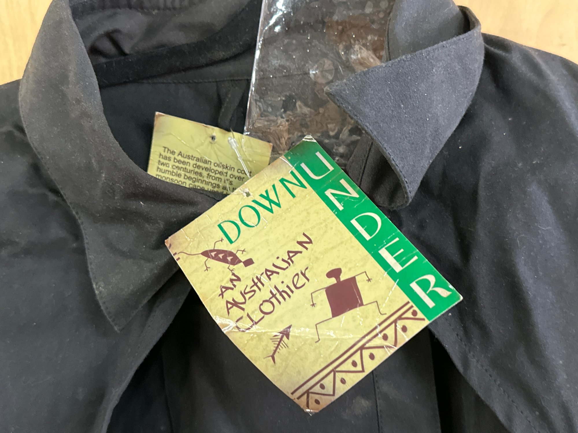 Down Under Genuine Oil Duster Jacket Never Worn With Tags, 3XL #2032085 ...