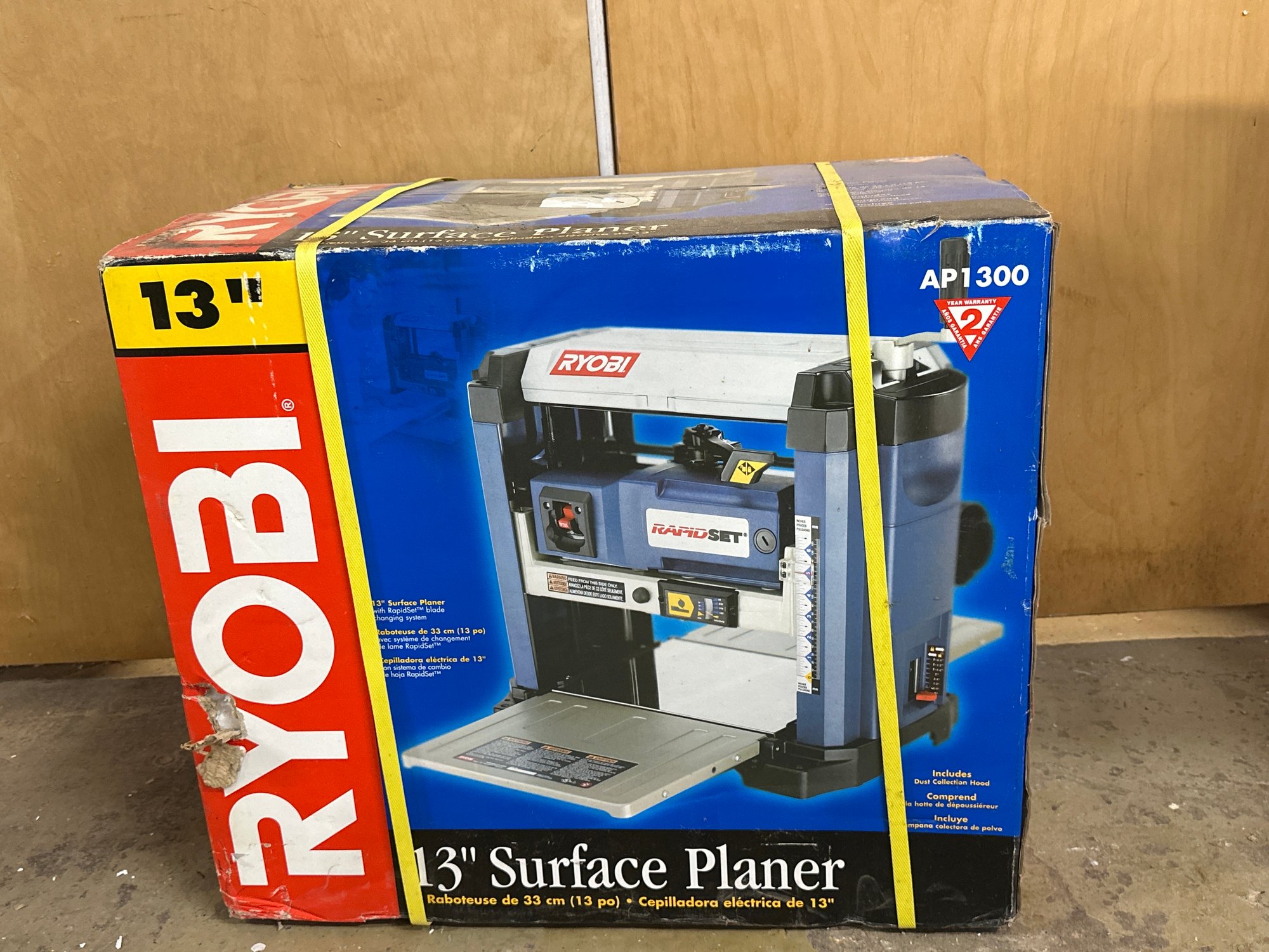 Ryobi 13 Inch Planer, Never Opened #2032362 | Auctionninja.com