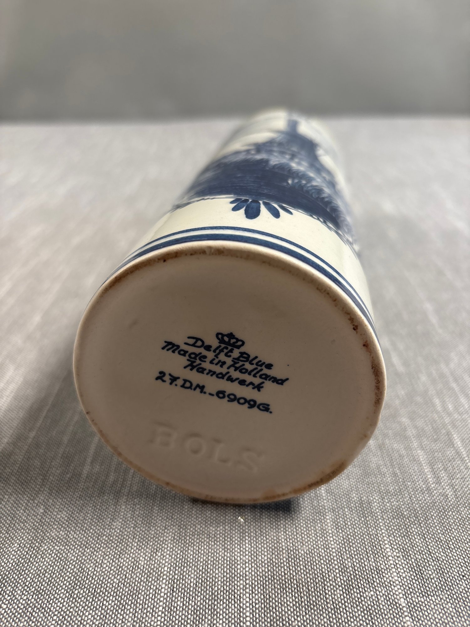 Vintage Bols Delft Blue Decanter #2119134 | Auctionninja.com