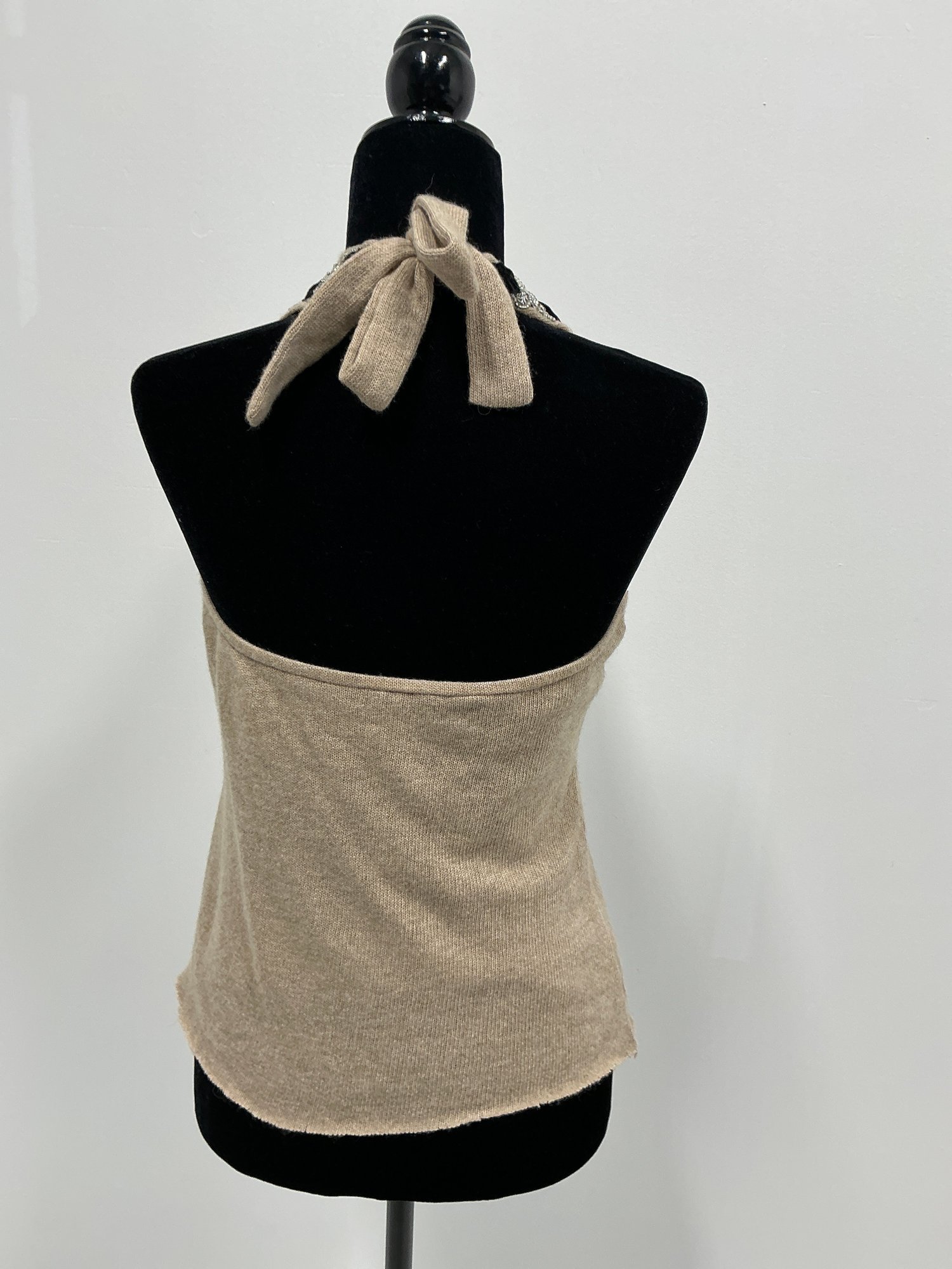Ruth Cashmere Halter Sweater Top #2135018 | Auctionninja.com
