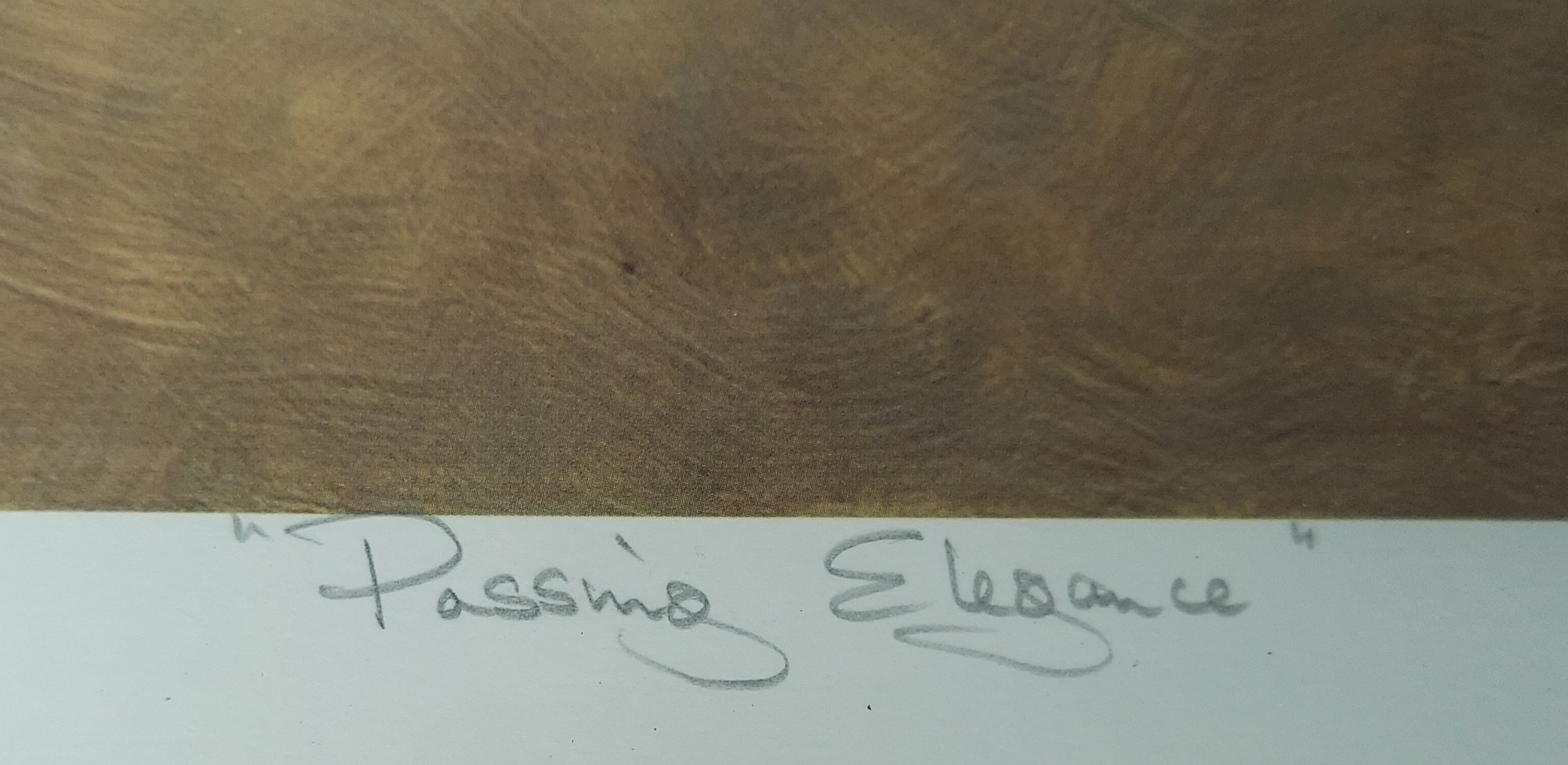 ALAN MALEY (1931-1995) Passing Elegance Pencil Signed & Numbered 289/ ...