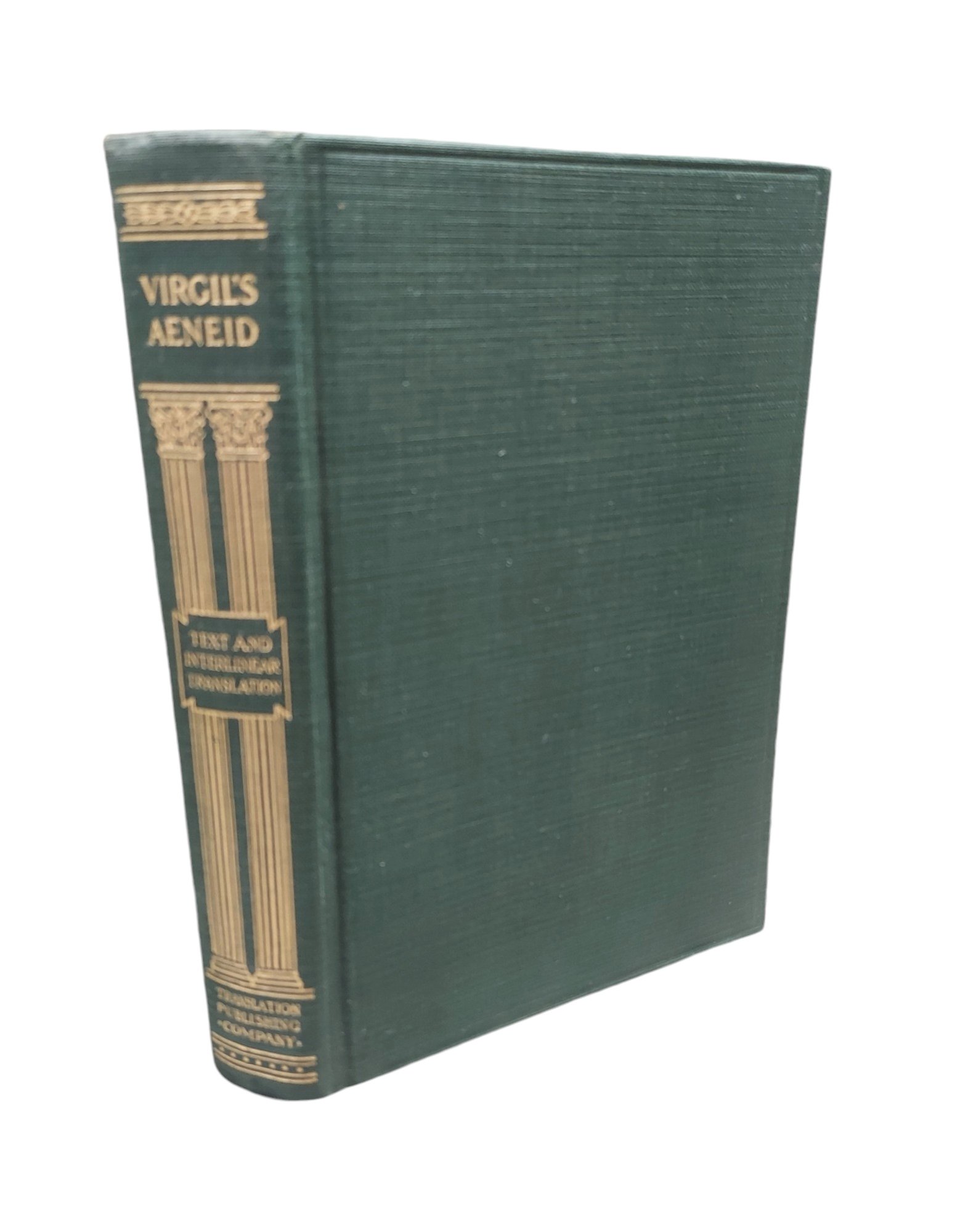 1917 Virgil's Aeneid Ancient Mythology Book (books 1 To 6) Latin ...