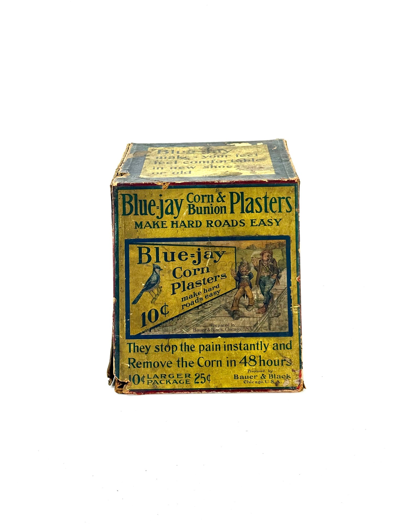 Bluejay Corn And Bunion Plaster Country Store Advertising Box #3399 ...