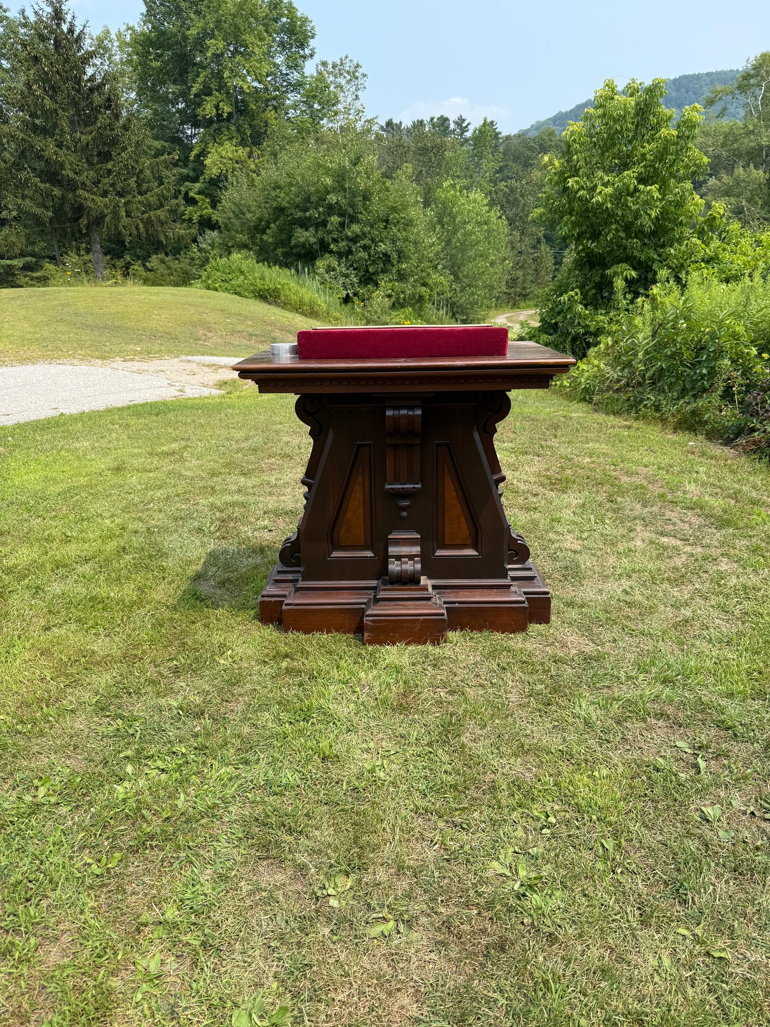 Victorian Mahogany Church Podium #3630 | Auctionninja.com