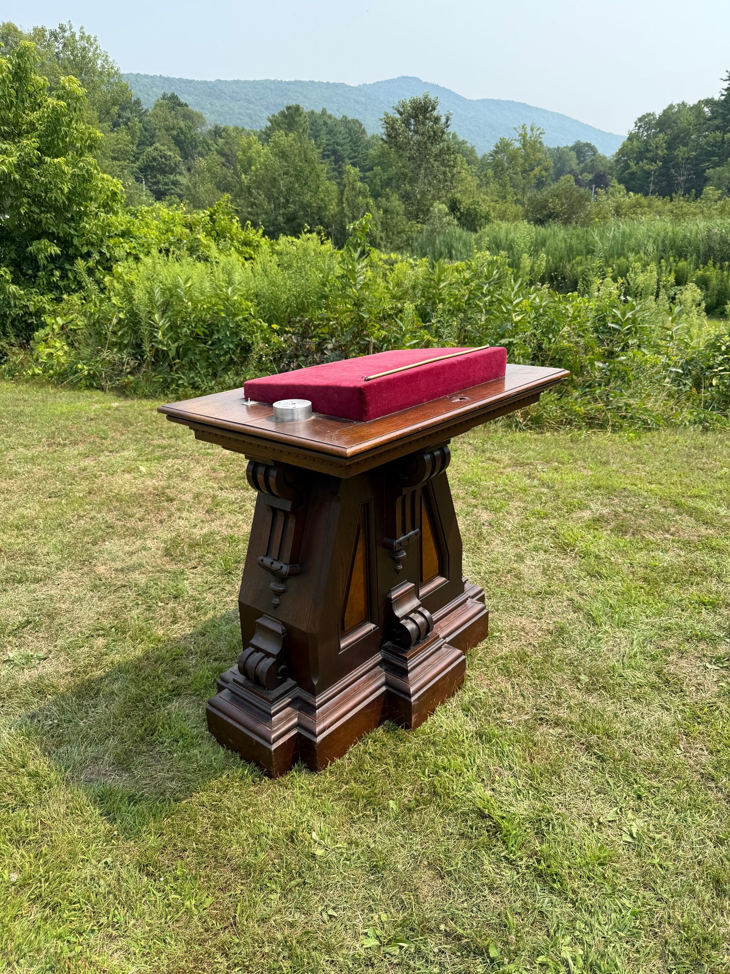 Victorian Mahogany Church Podium #3630 | Auctionninja.com