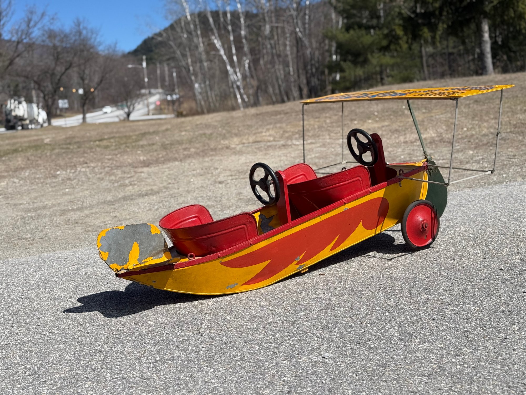 1940s Childs Carnival Hanging Airplane Ride #2876 | Auctionninja.com