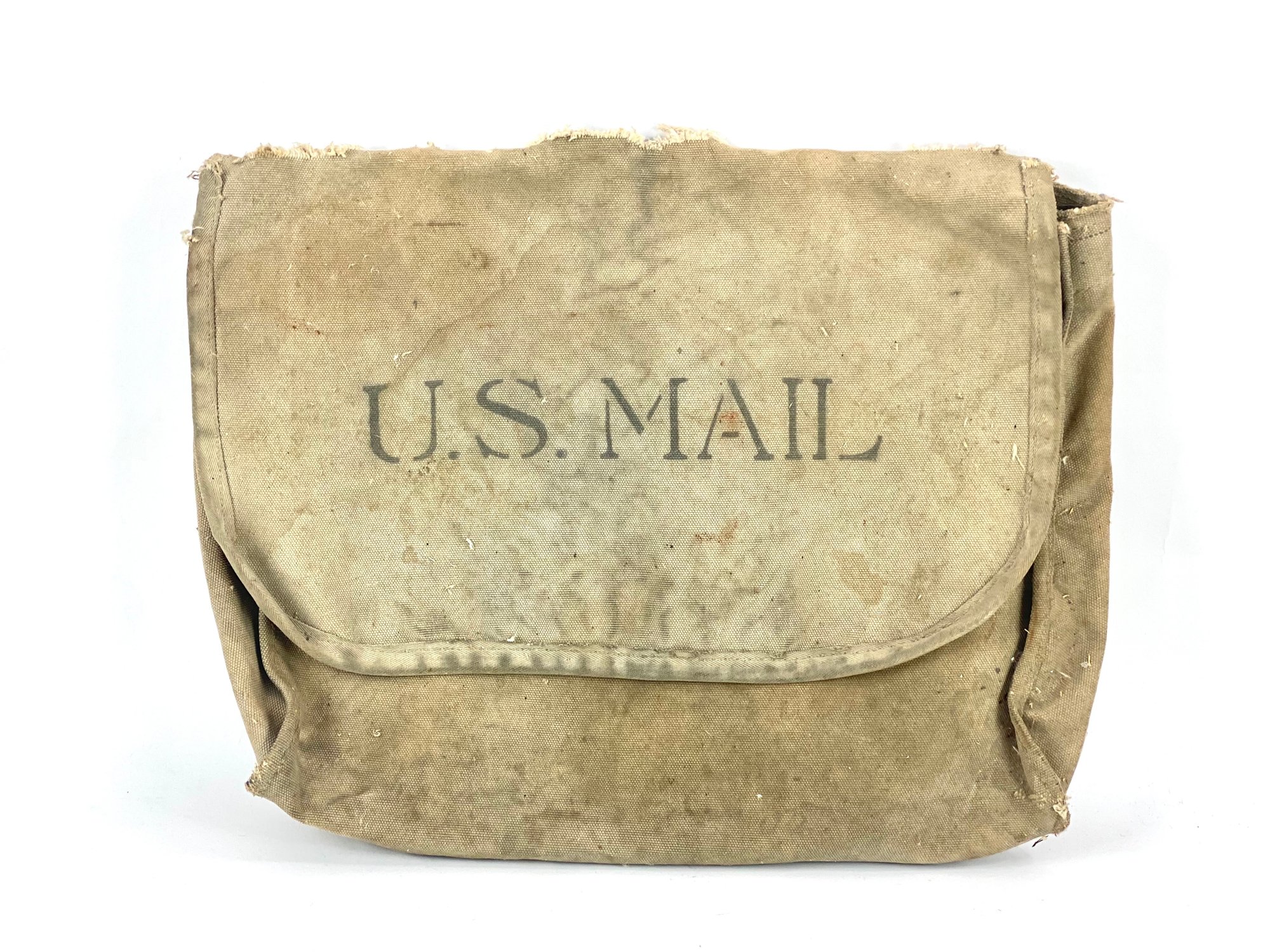 Early United States Post Office Bag #2492 | Auctionninja.com
