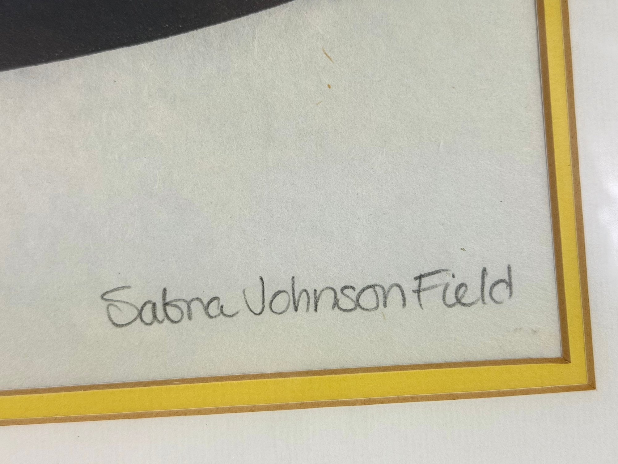 Original Rare Wood Block By Sabra Johnson Field (Winter Sun) #3327 ...