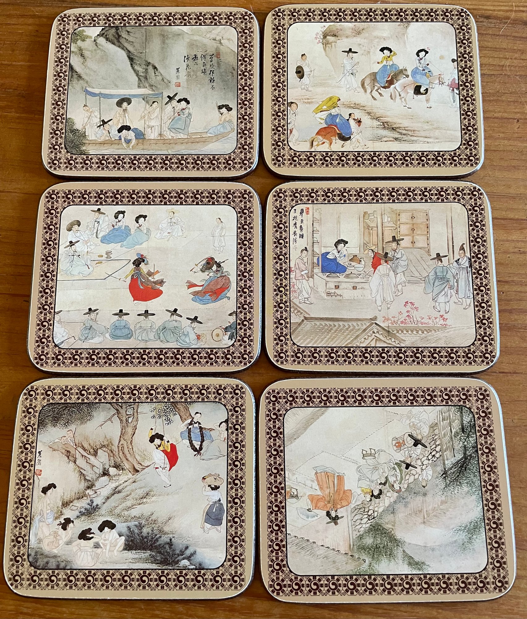 Korean Genre Coaster Collection #5722 | Auctionninja.com