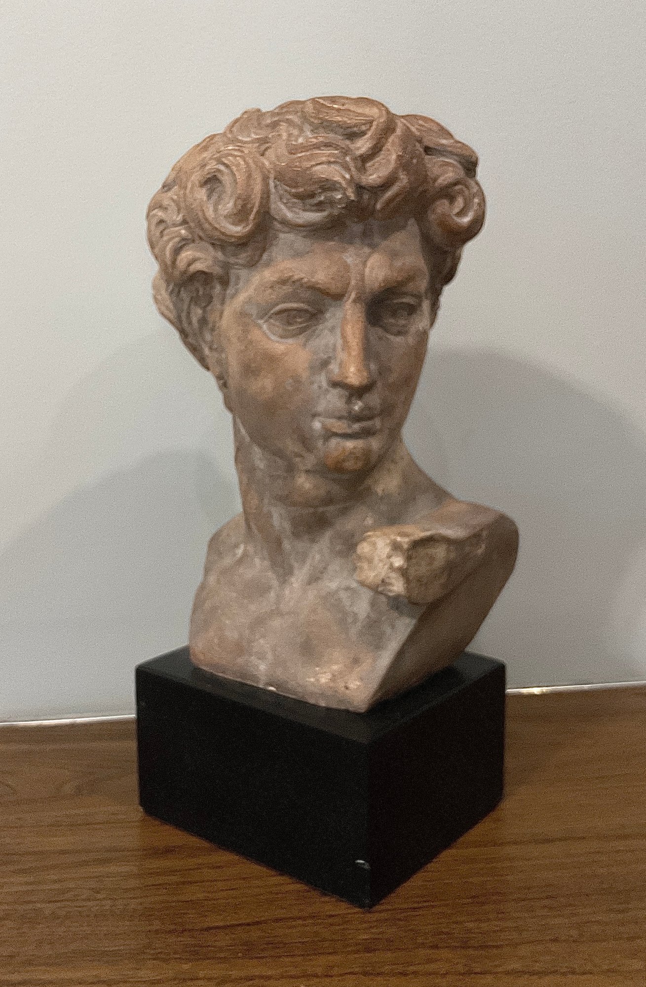 1980s Vintage Austin Productions Sculpture Of David Signed Pucci #11945 ...