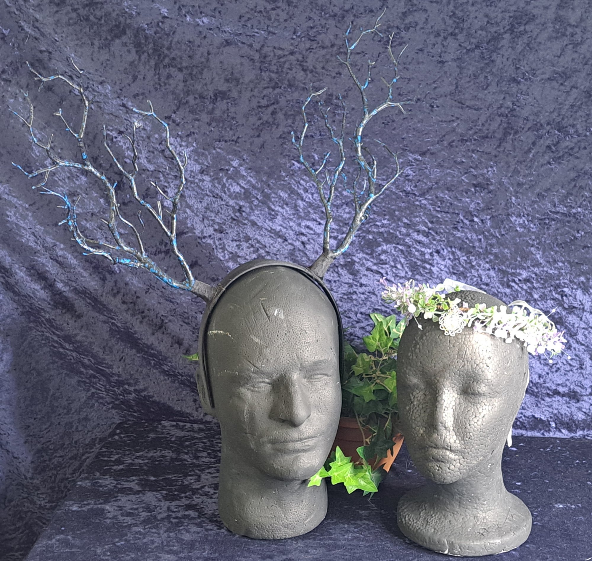 Ren Festival, Cosplay, Ritual Or Cosyume Headpieces: The Stag And The ...