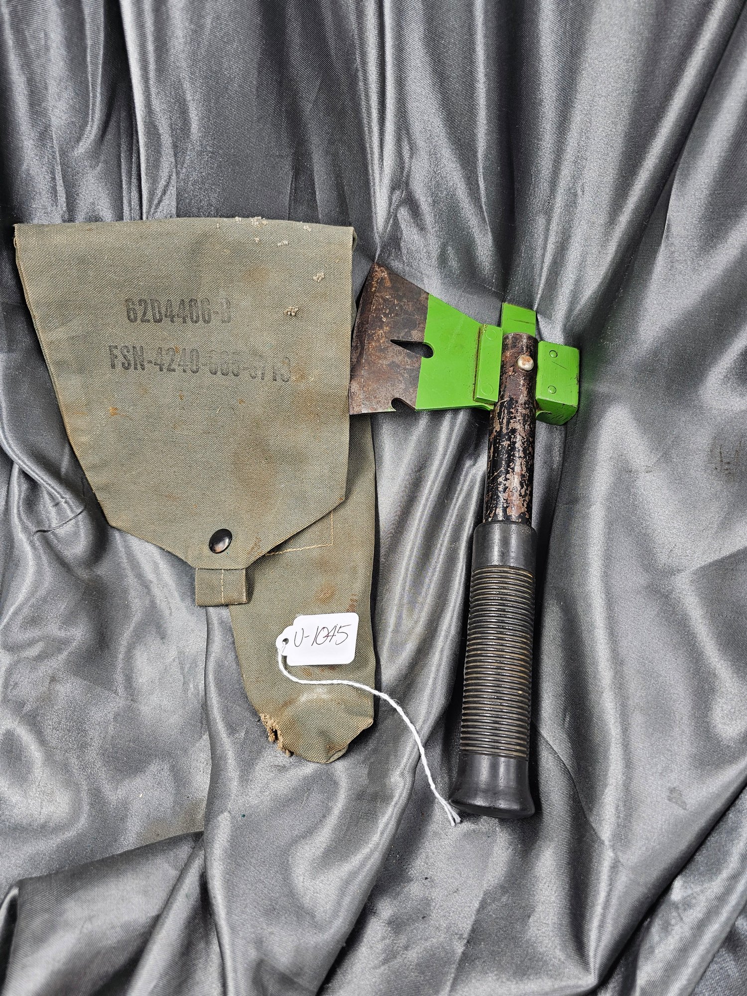 U.S. Vietnam War Airplane Crash Pioneer Tool Kit Survival Axe #2823 ...