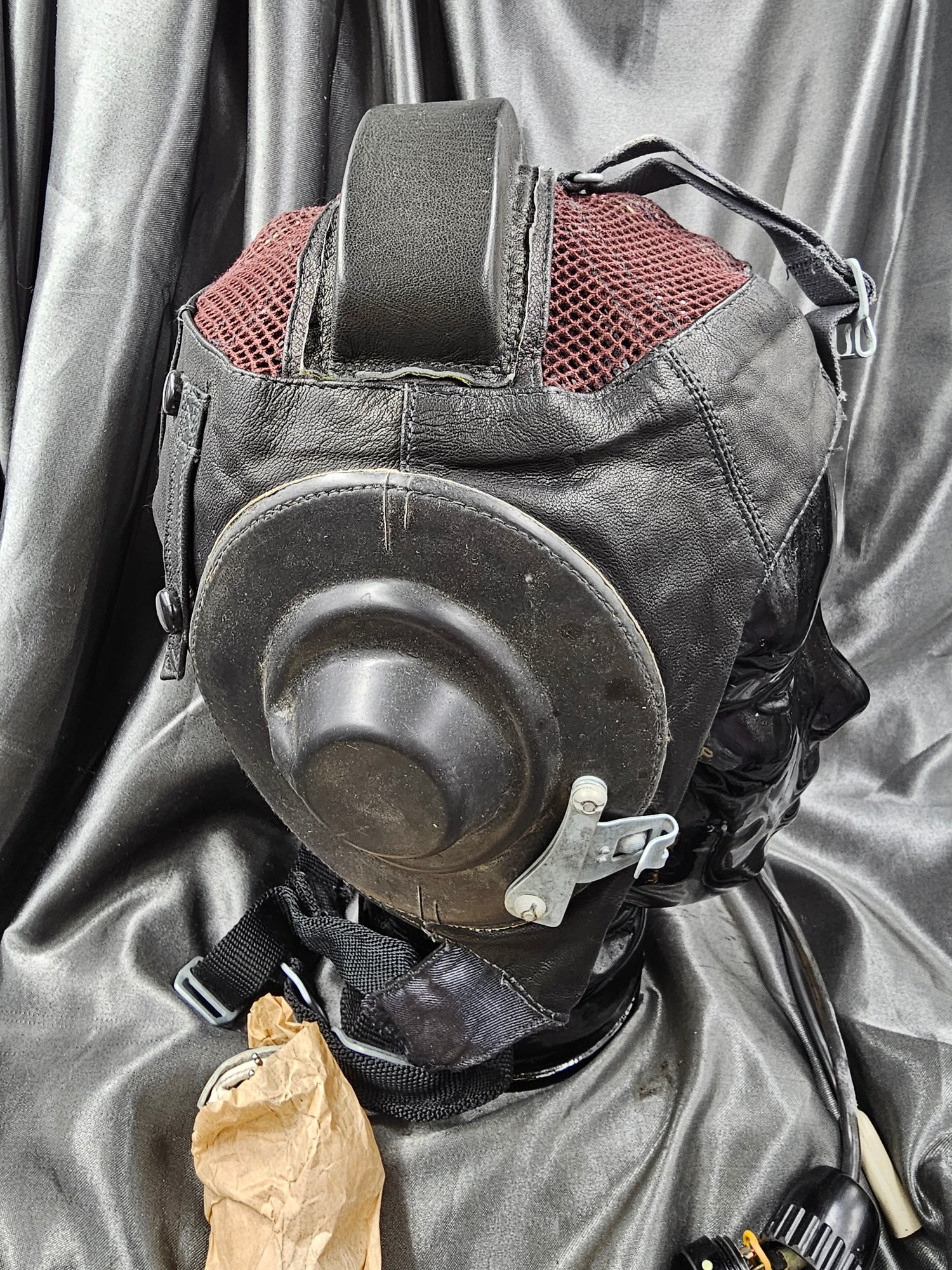 SOVIET PILOT FLIGHT HELMET #2892 | Auctionninja.com